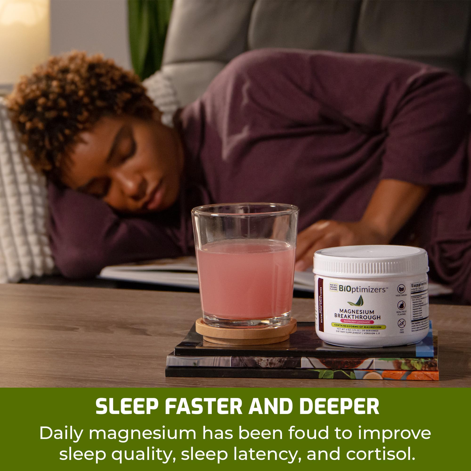Snapklik.com : BiOptimizers Magnesium Breakthrough Drink Raspberry ...