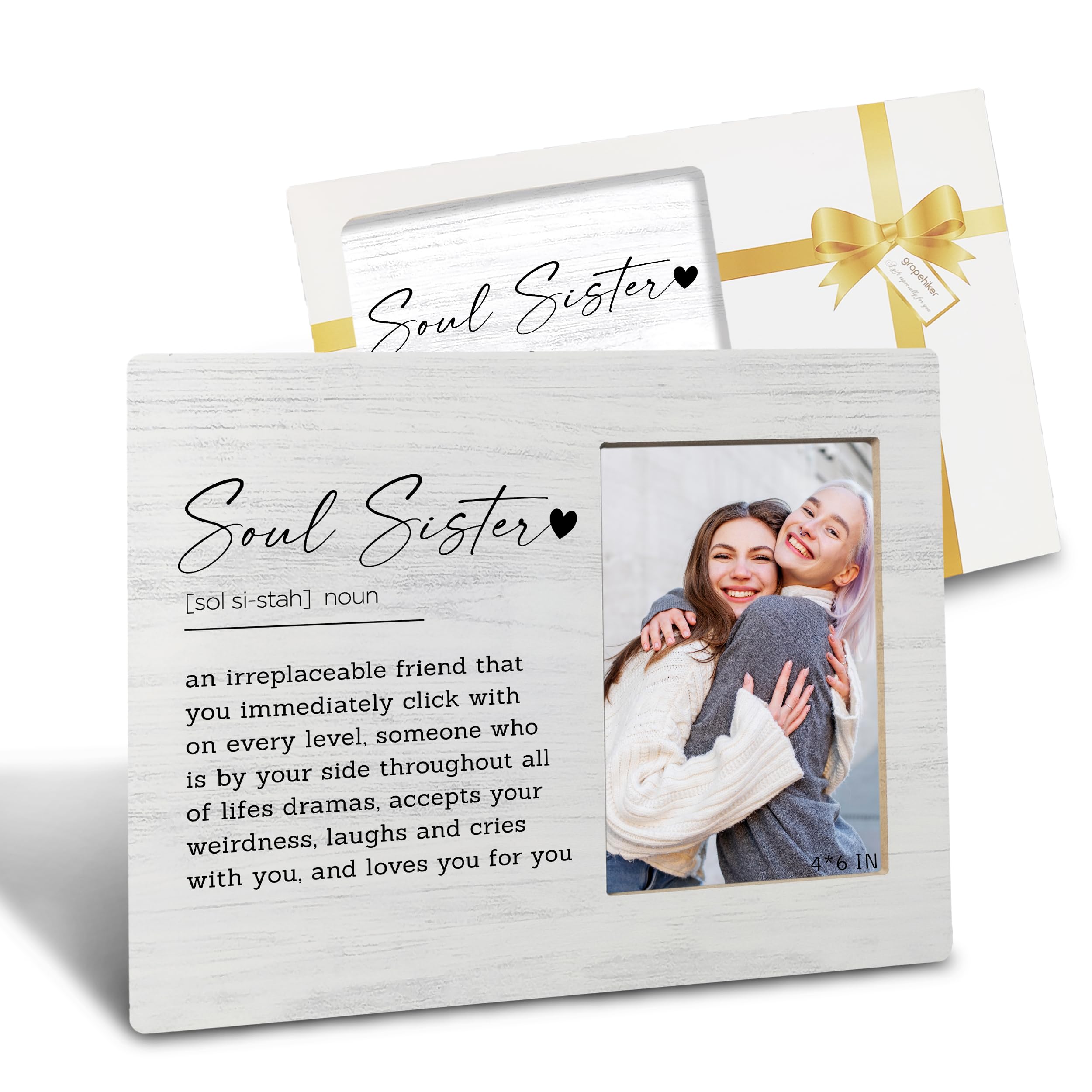 Amazon.com - grapehiker Soul Sister Picture Frames - Soul Sister 4x6 ...