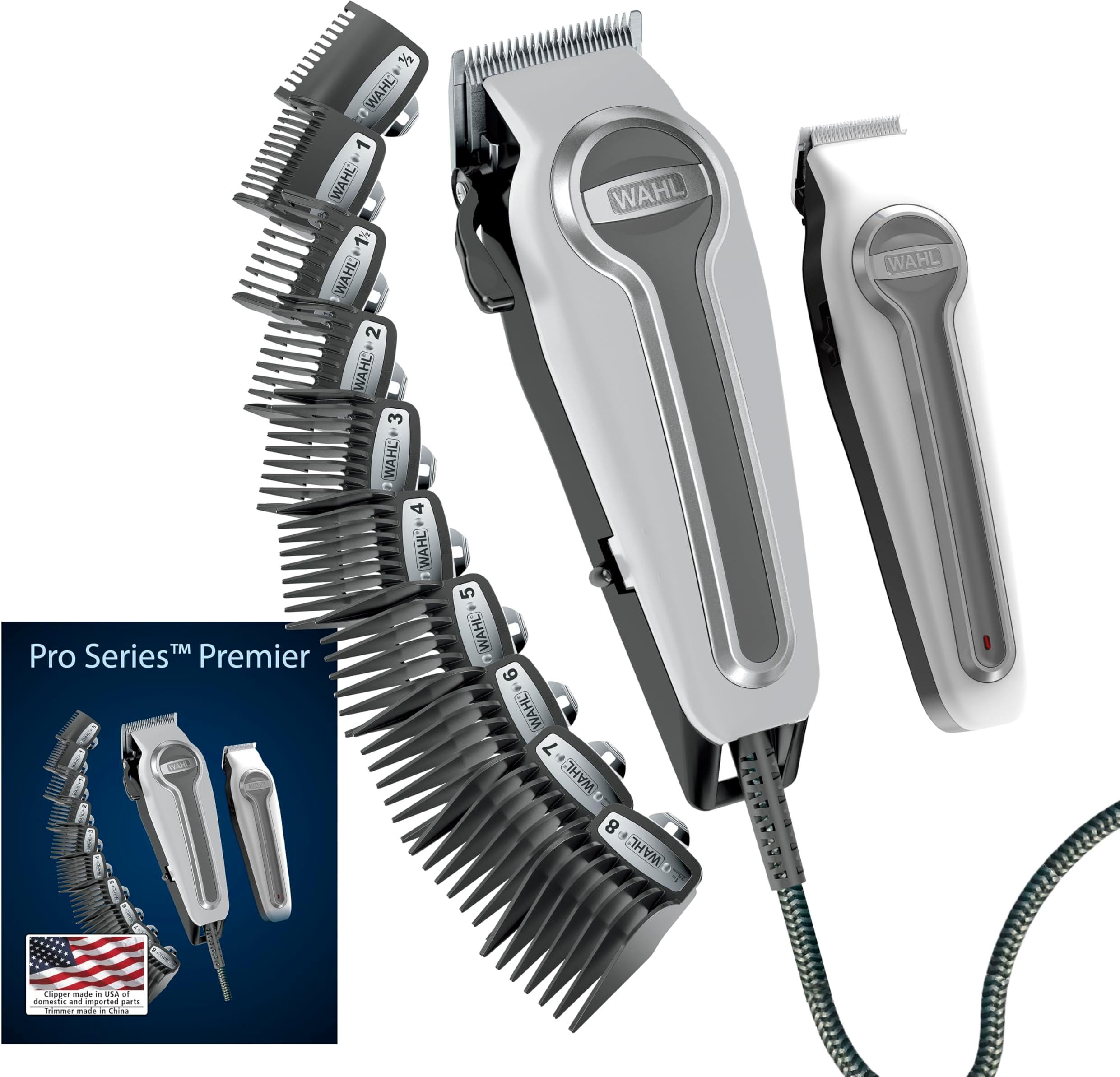Amazon.com: Wahl Clipper 2-in-1 Shaver and Hair Clipper Lithium-Ion ...
