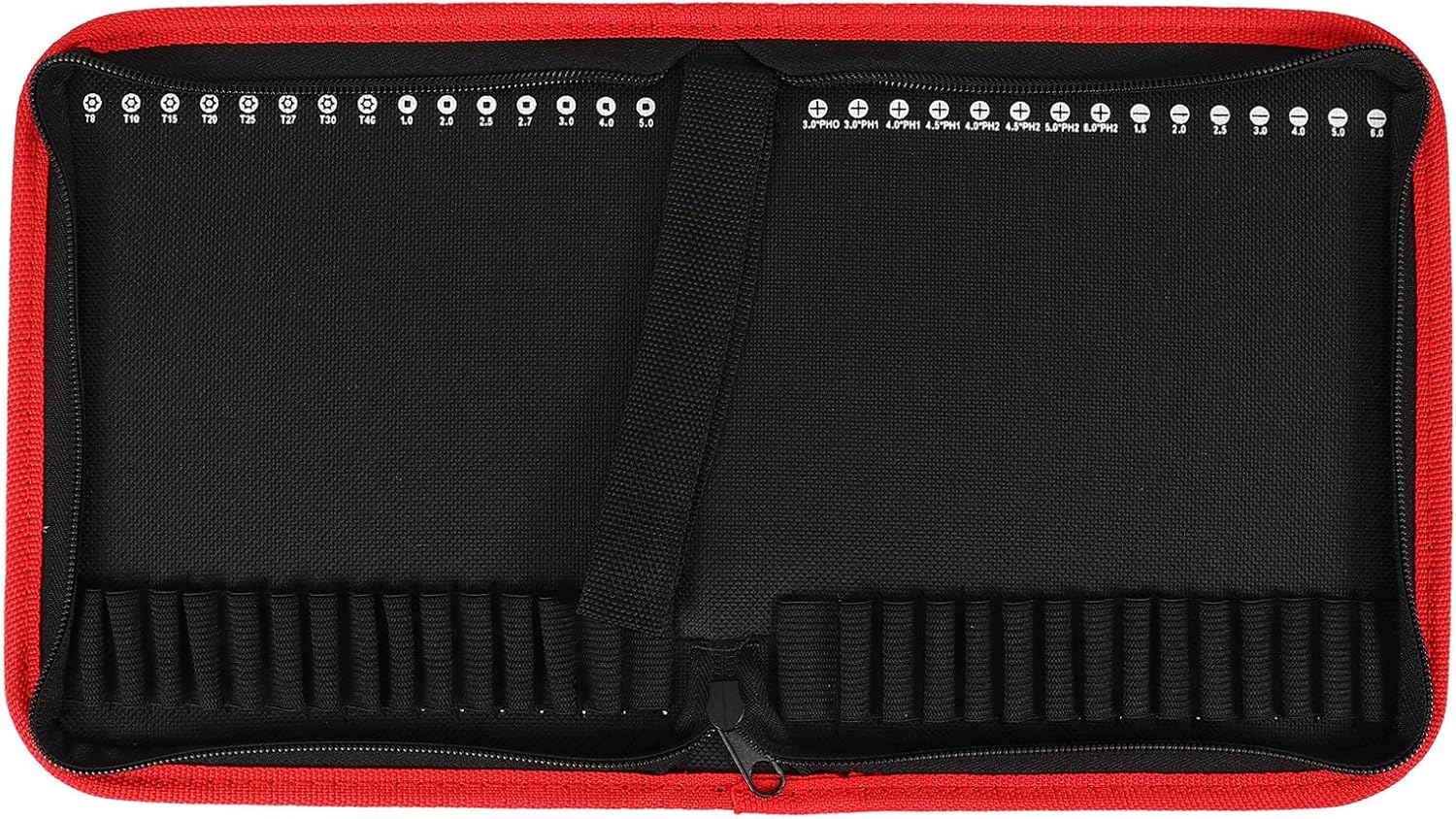 Uonlytech Wrench Organizer, Handheld Driver Bit Case, Empty Drill Bit ...