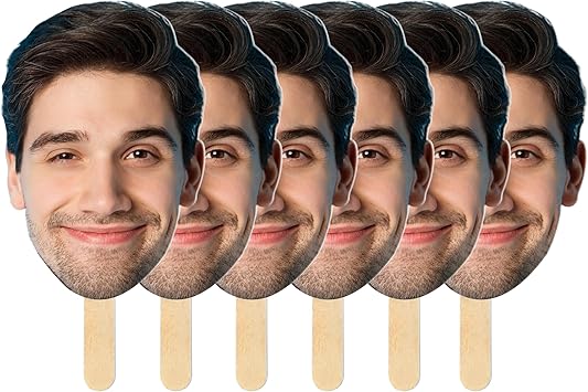 Amazon.com: 1 Pc, Custom Big Head with Your Photo | Fun Face Cardboard ...