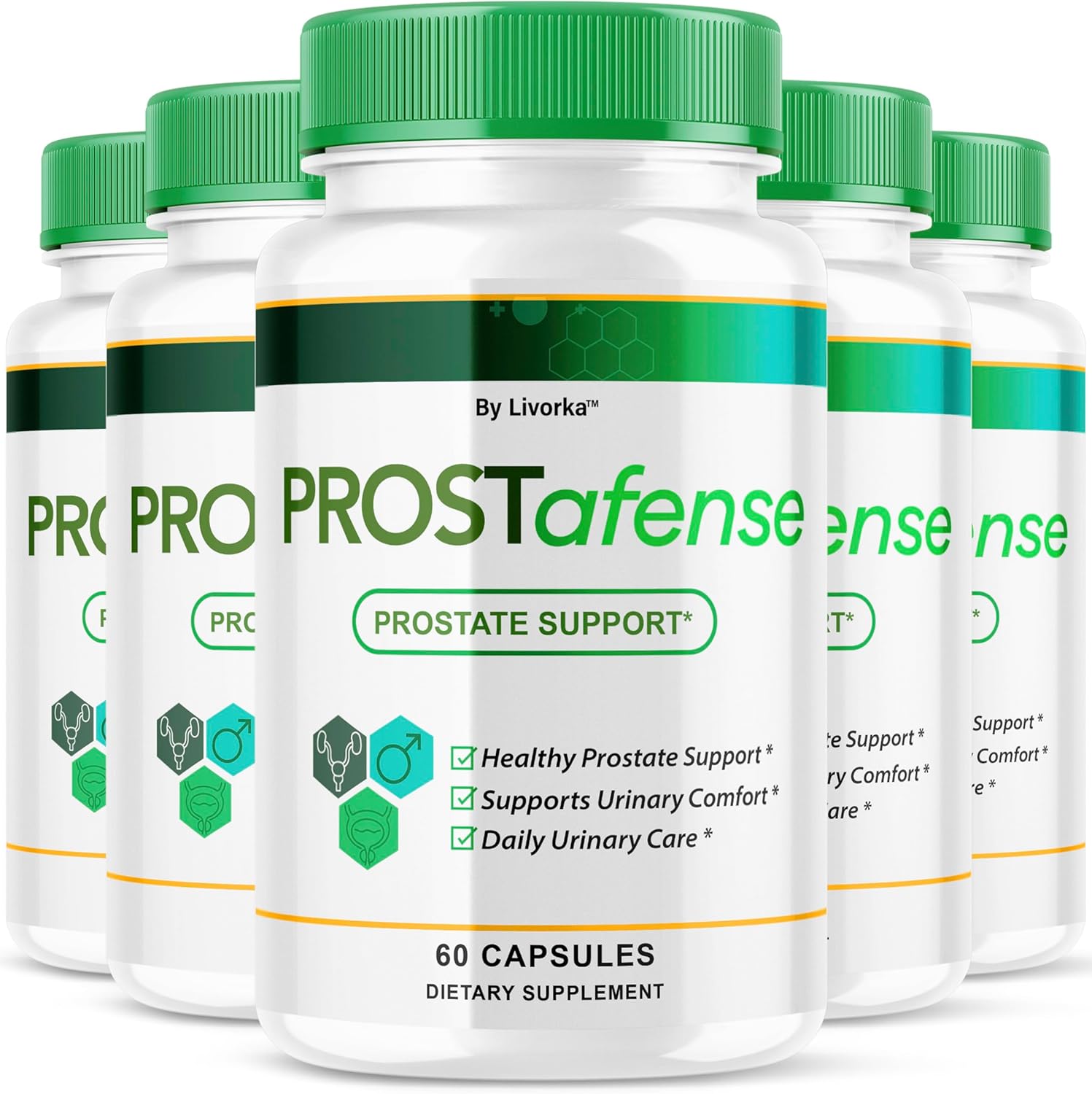 Amazon.com: (5 Pack) Prostafense Health Supplements for Men Capsules ...