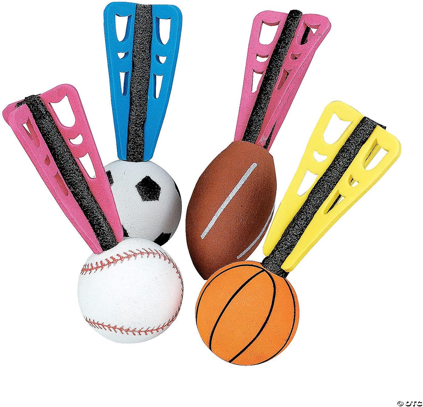 Amazon.com: Fun Express - Foam Sport Ball Missiles - Toys - Vehicles ...