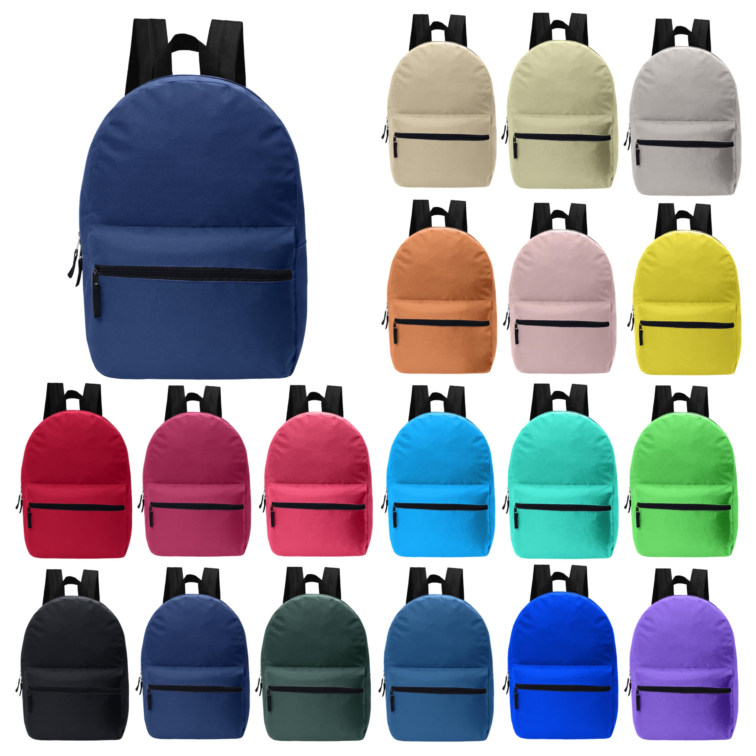 Amazon.com | 36 - Pack 17" School Backpacks for Kids - Backpacks in ...