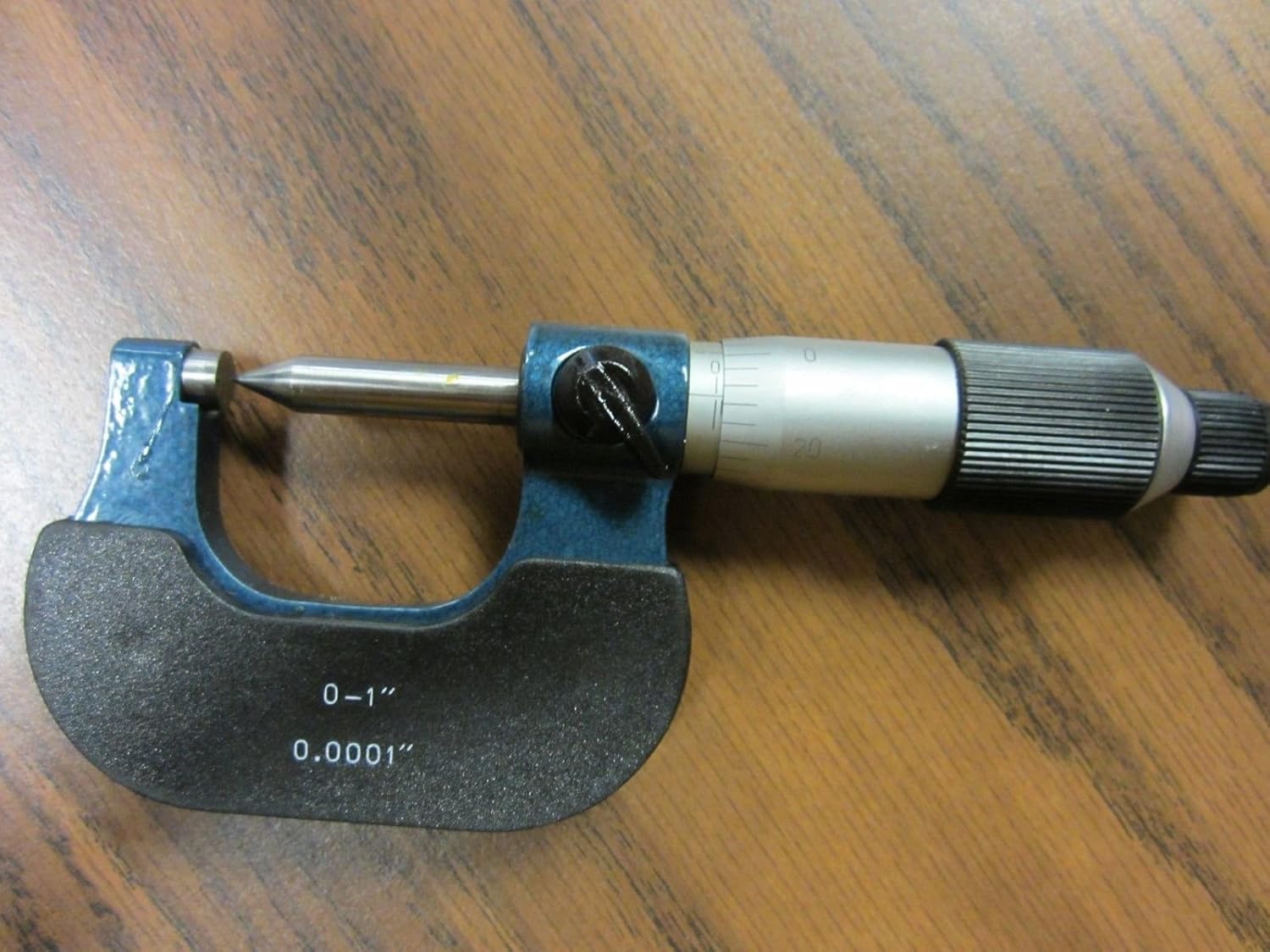 0-1" Single Point Micrometer 0.0001" Grad.,Carbide Tipped,Part# 4028 ...