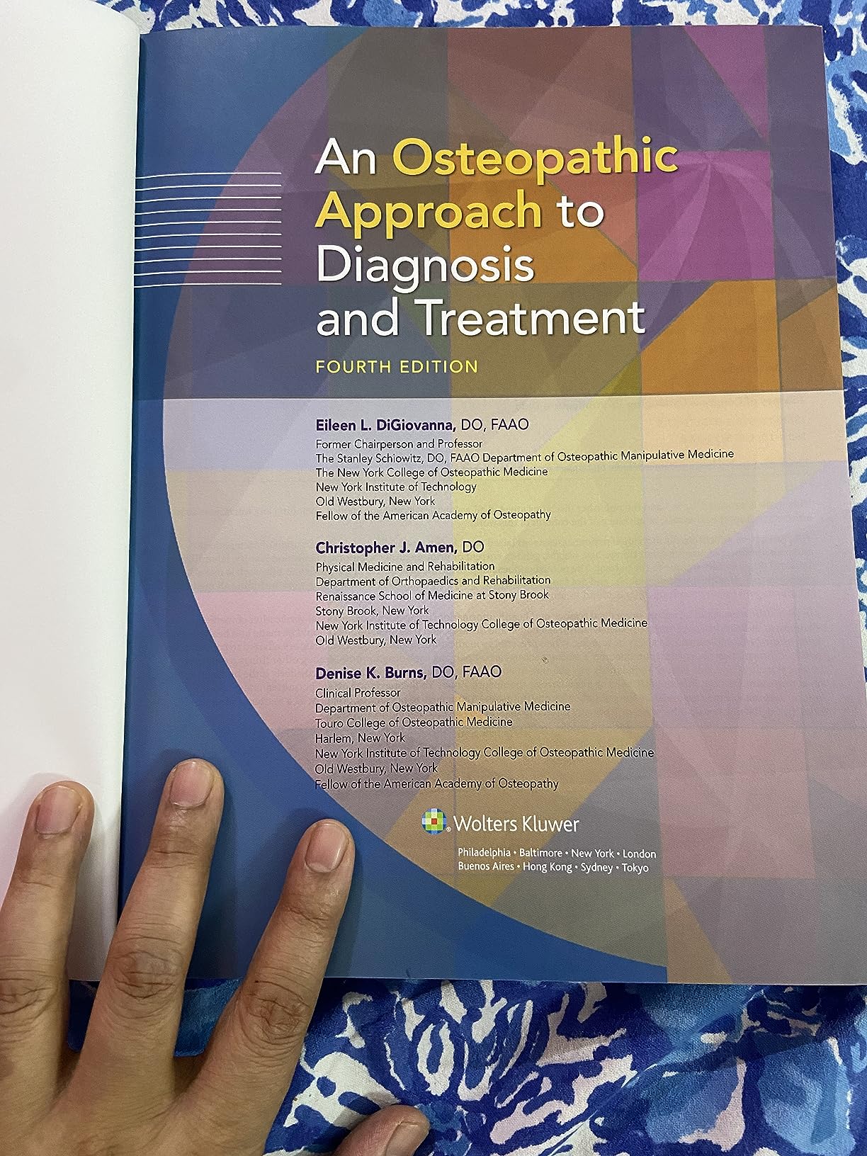 Buy An Osteopathic Approach to Diagnosis and Treatment Book Online at ...