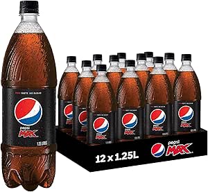 Pepsi Max Zero Sugar Cola Soft Drink, 12 x 1.25L : Amazon.com.au: Pantry Food & Drinks