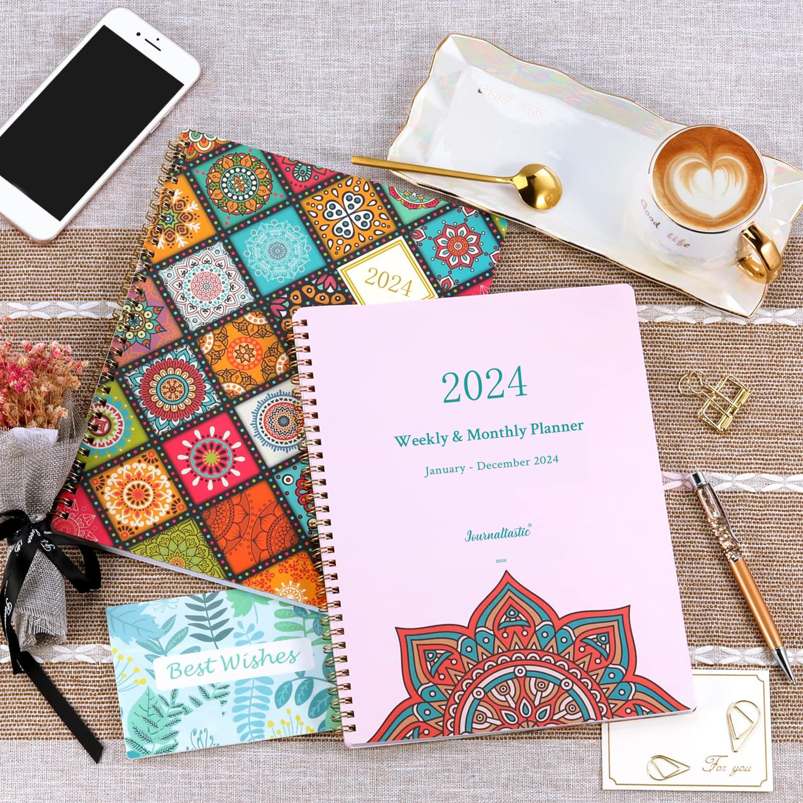 Snapklik.com : 2024 Planner - Planner 2024, January 2024 - December ...