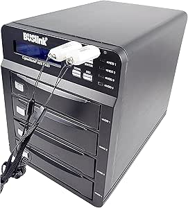 Amazon.com: BUSlink CSX-96TB4KKC 96TB HDD 2FA Colateral Dual Keys 4-Bay ...