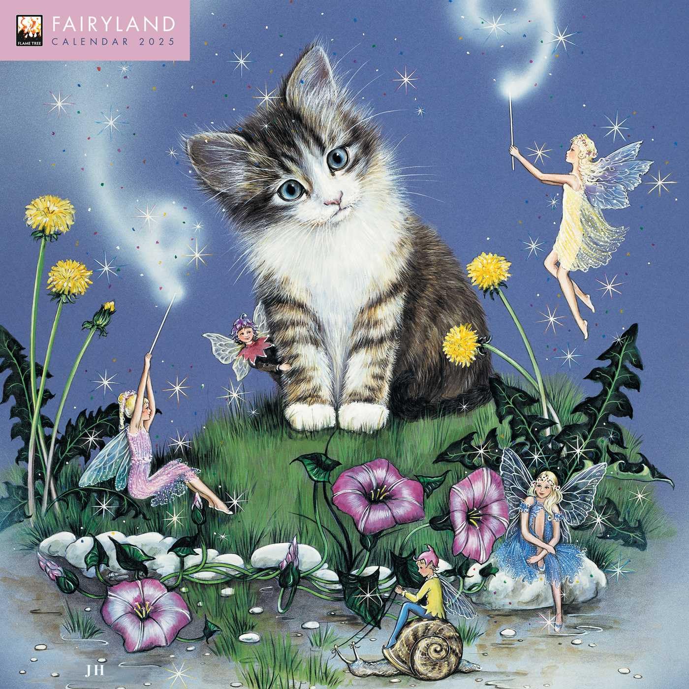 Fairyland by Jean & Ron Henry Wall Calendar 2025 (Art Calendar): Flame ...