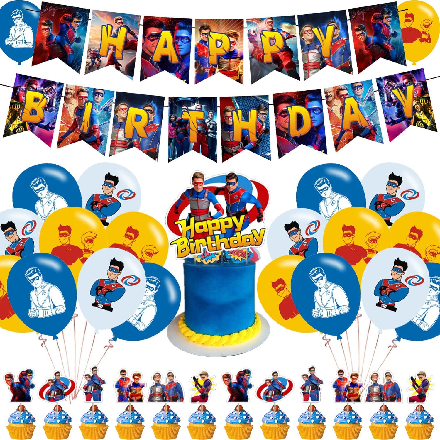 Amazon.com: Fuorder Henry Party Decorations,Danger TV Show Birthday ...