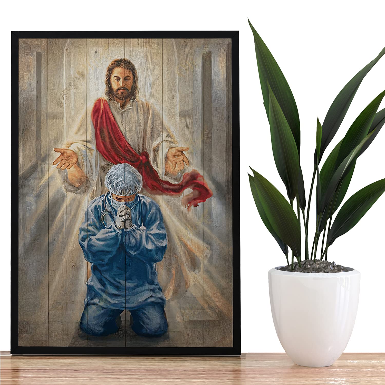 Buy Doctor Praying And #Jesus Picture, Praying Doctor And #Jesus ...