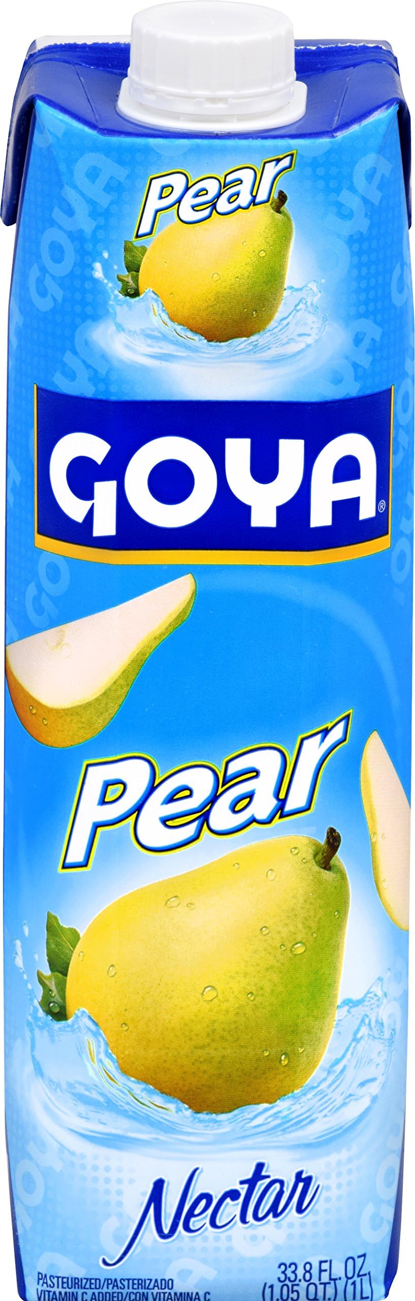 Amazon.com : Goya Foods Pear Nectar, 9.6 Fl Oz (Pack of 24) : Grocery ...