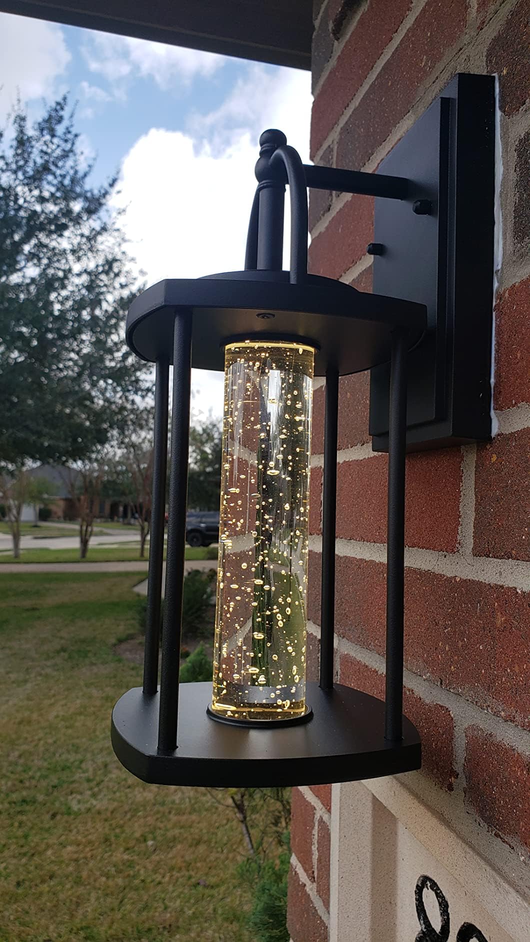 Snapklik.com : APOTO Outdoor Pendant Light,Dusk To Dawn Outdoor ...