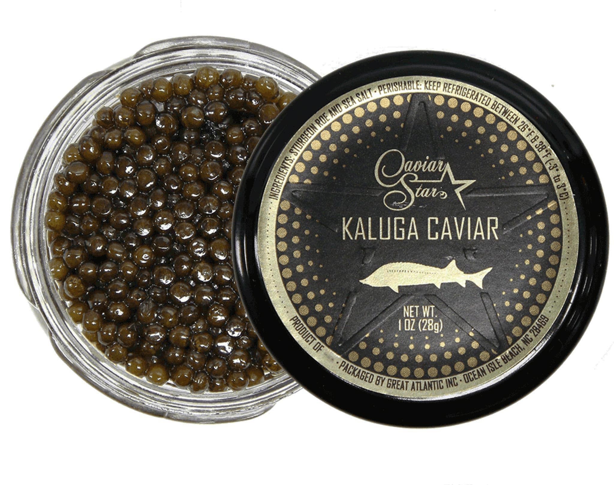 Amazon.com: Royal Amber Kaluga Hybrid Caviar - Amur River Sturgeon Roe ...