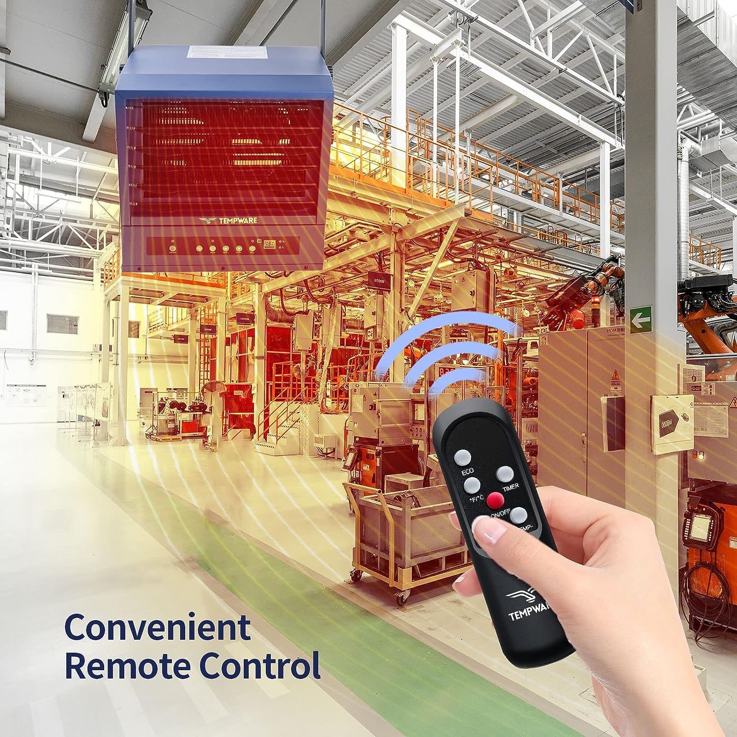 Snapklik.com : TEMPWARE Remote Control For Electric Garage Heater