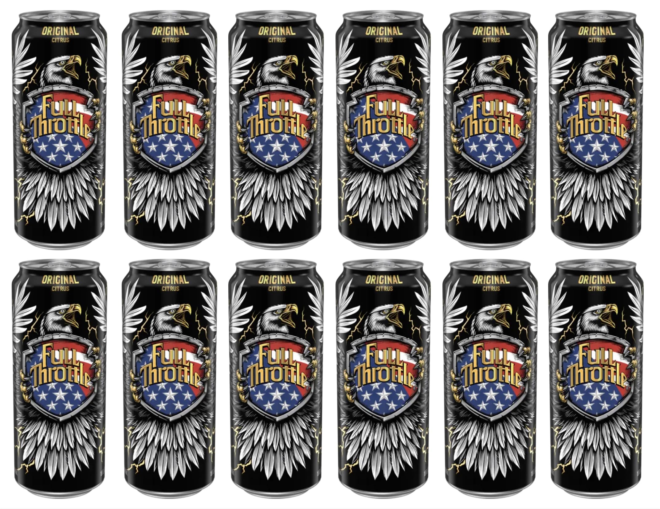 Amazon.com : Full Throttle Energy Drink - Original Citrus | 16 Fl Oz ...