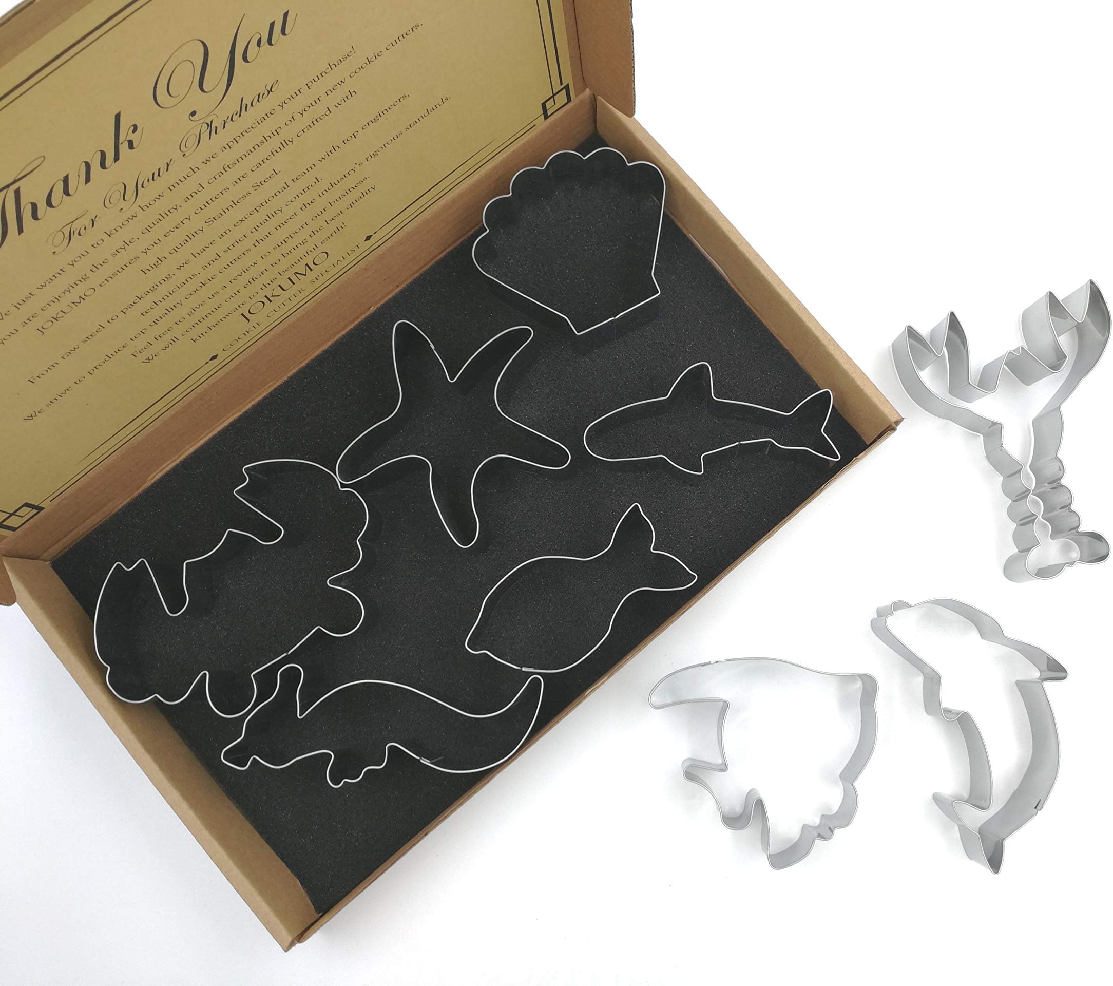 Amazon.com: Bonropin Under The Sea Creatures Cookie Cutter Set - 8 ...