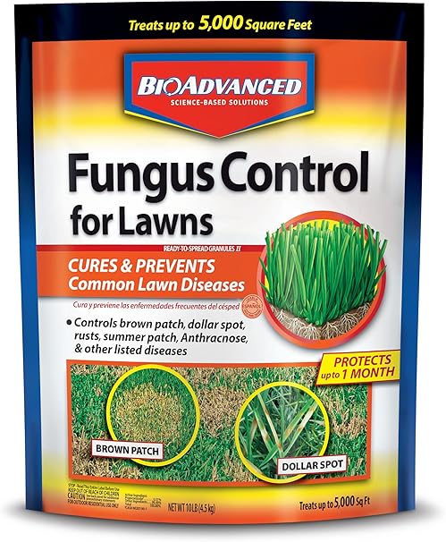 Amazon.com: BioAdvanced Fungus Control for Lawns, Granules, 10 lb ...