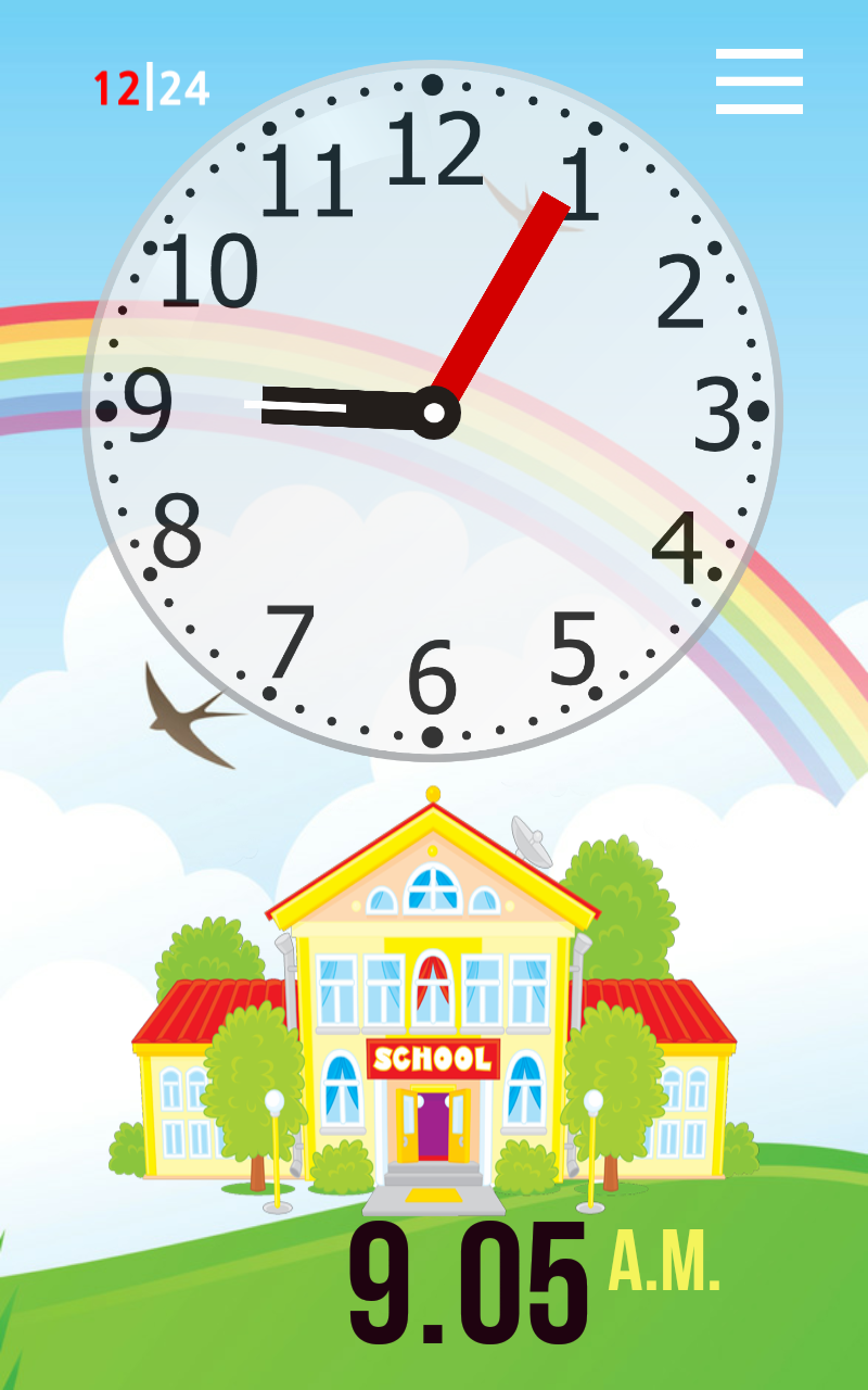 Clock Learning for Kids - App on the Amazon Appstore