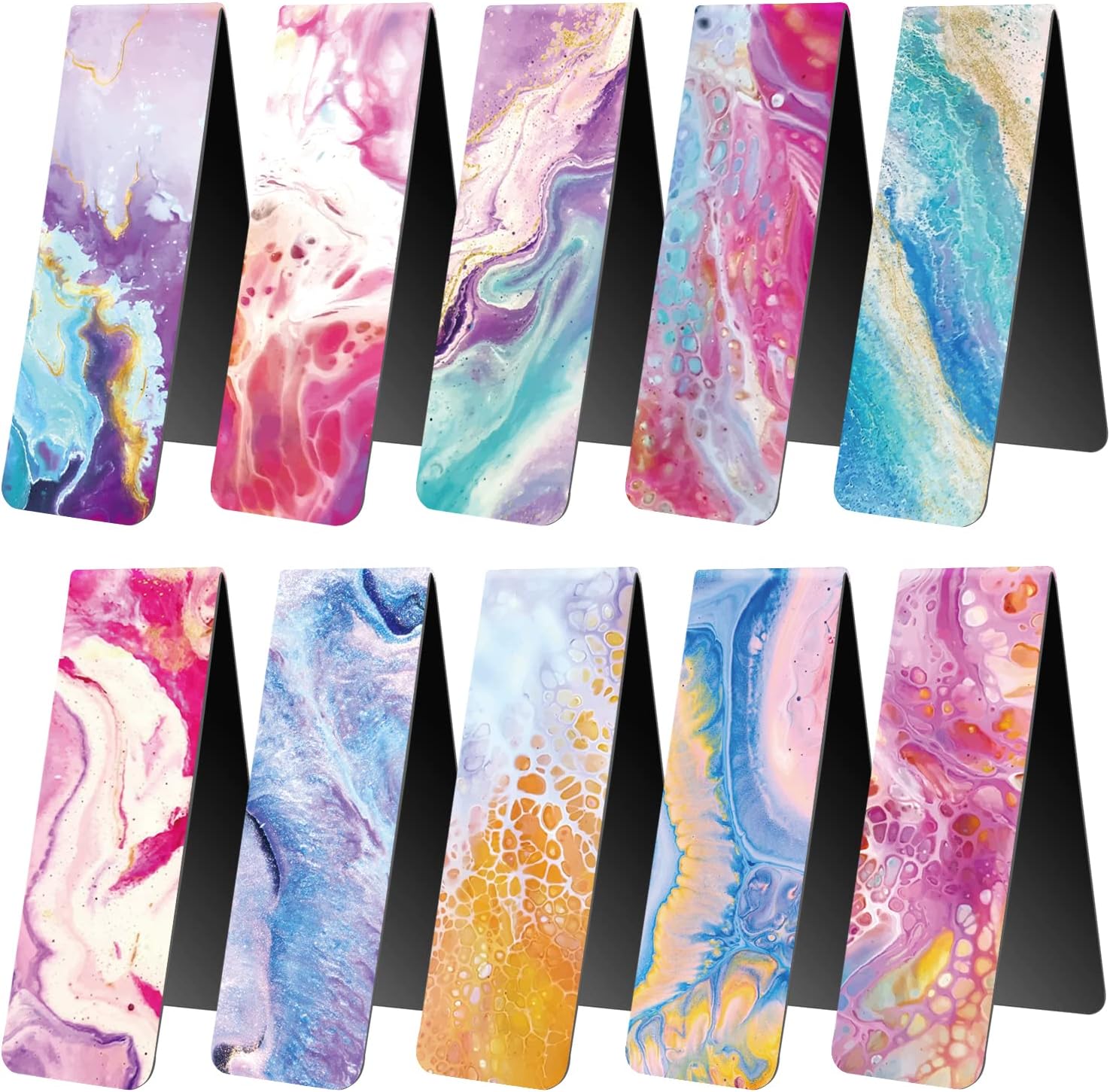 Amazon.com: WAVEYU Magnetic Bookmarks for Women Men, Magnet Page ...