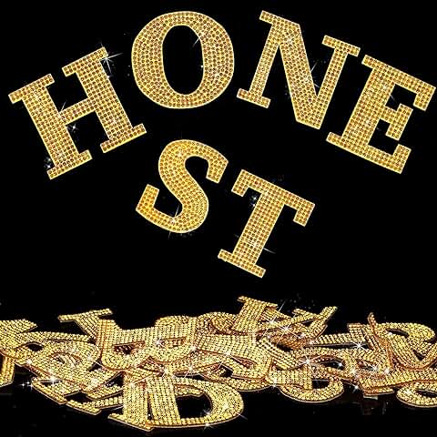 Amazon.co.uk: gold letters