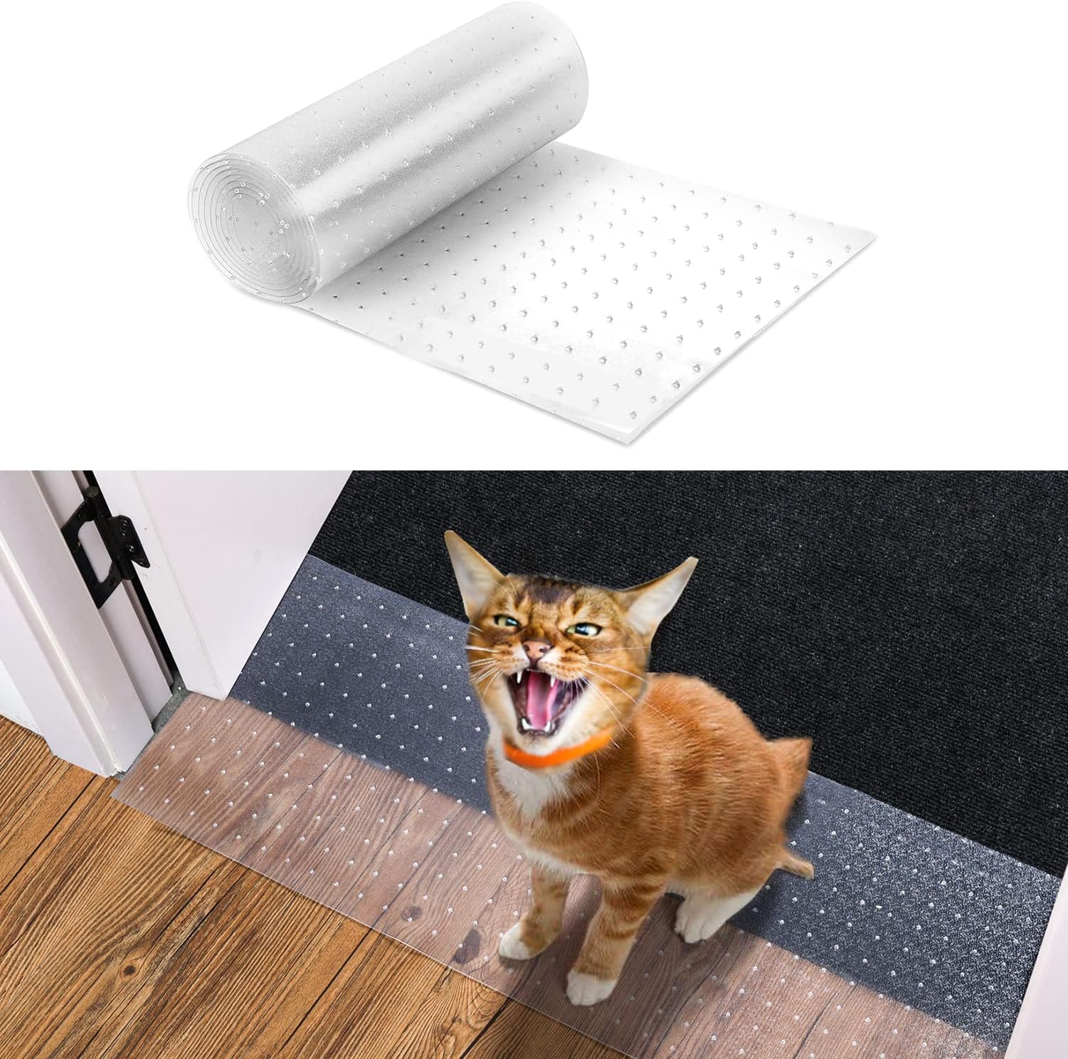 Amazon.com: Carpet Protector for Pets 14.4in*3.6FT Cat Scratch Carpet ...