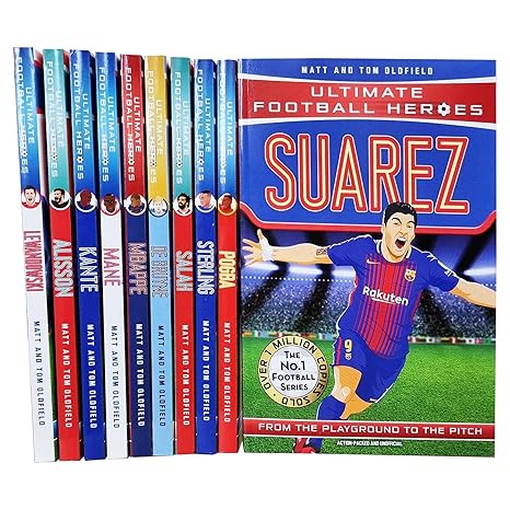 Ultimate Football Heroes Series 2 by Matt & Tom Oldfield 10 Books ...