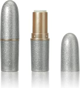 Amazon.com: COSIDEA 25 PCS Empty Plastic Round Silver Bullet lipstick ...