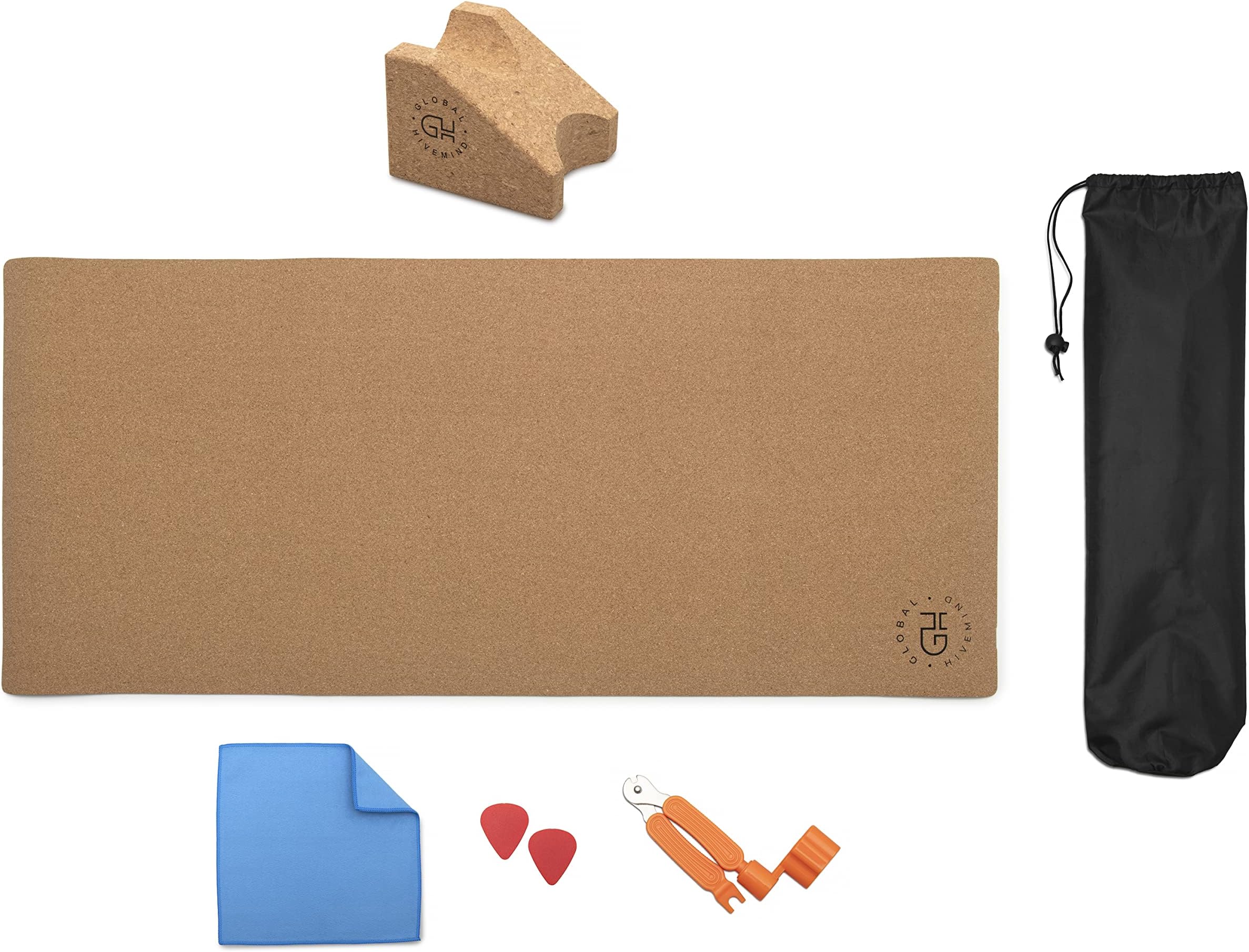 MusicNomad Premium Guitar Work Mat Pad for Repair, String Changing ...