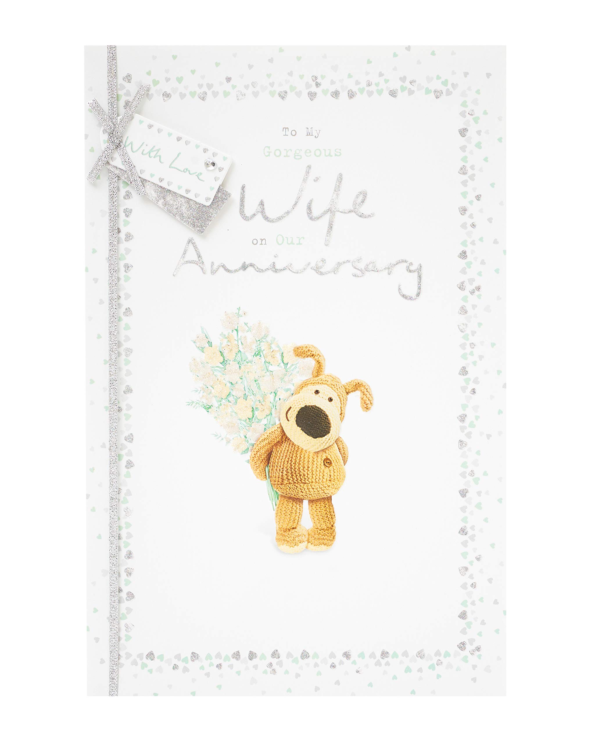 Wife Wedding Anniversary Card Anniversary Card For Her Cute Boofle 