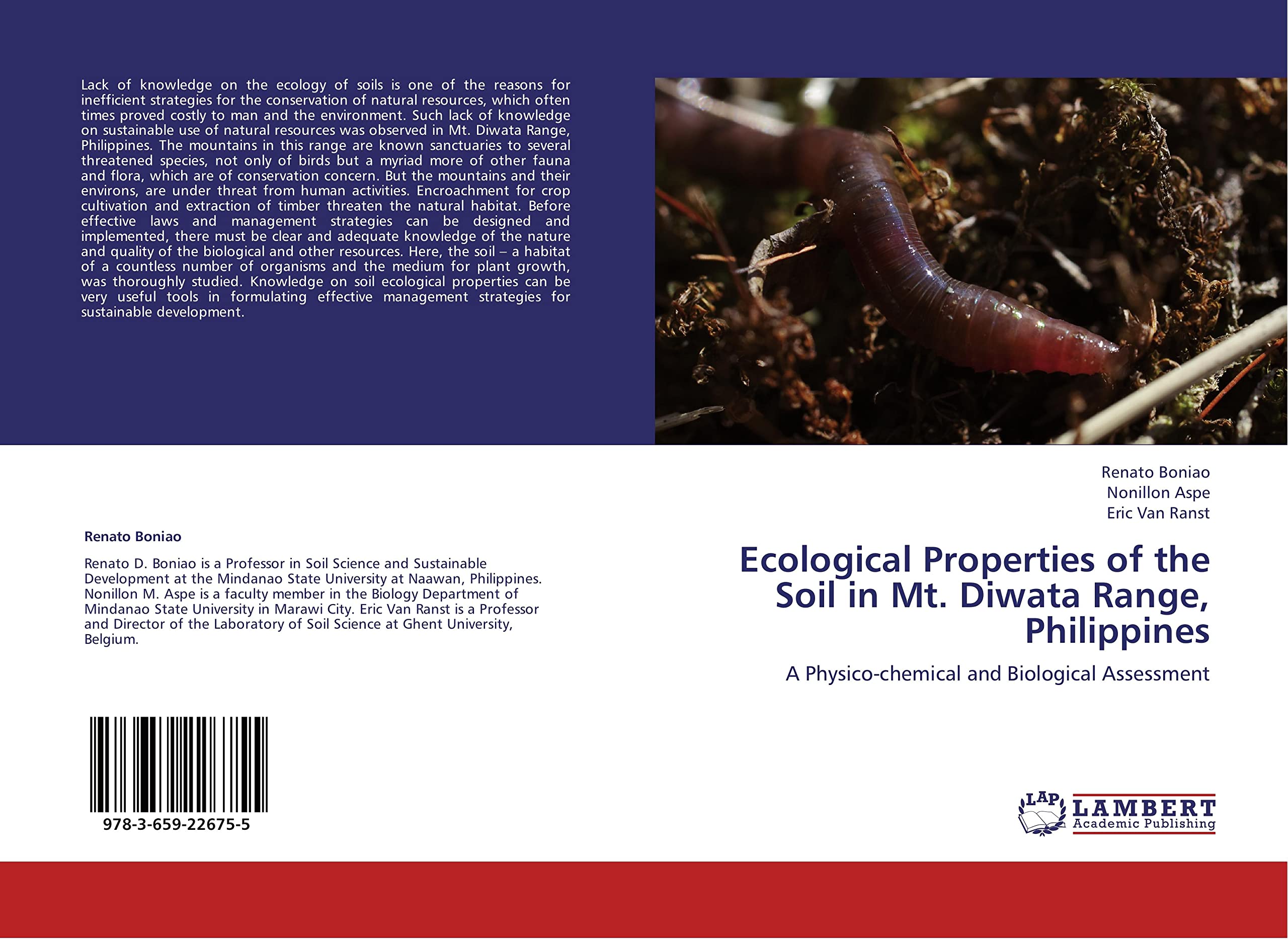 Ecological Properties of the Soil in Mt. Diwata Range, Philippines: A ...