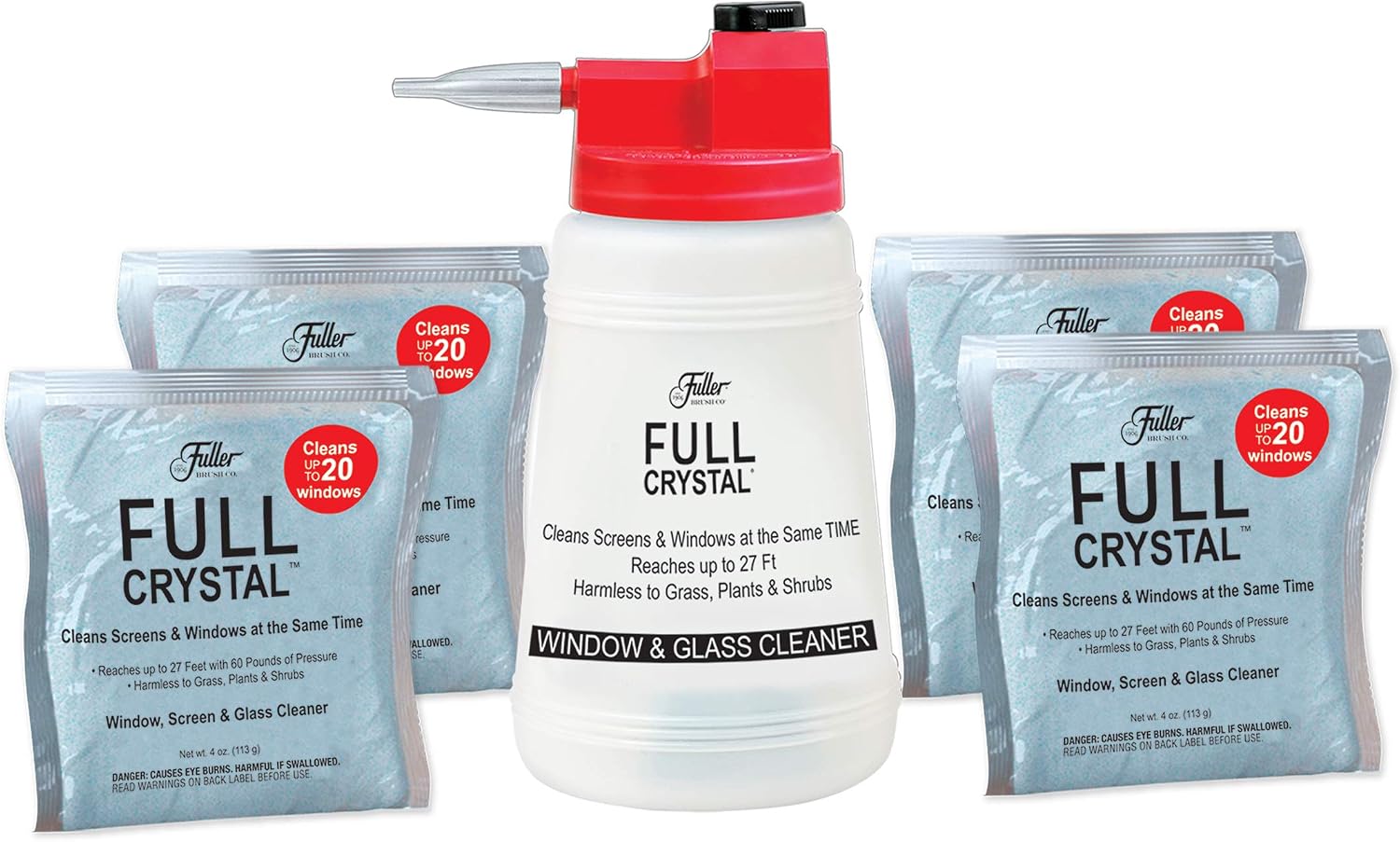 Amazon.com: Fuller Brush Full Crystal Kit Bottle & 1 LB of Powder ...