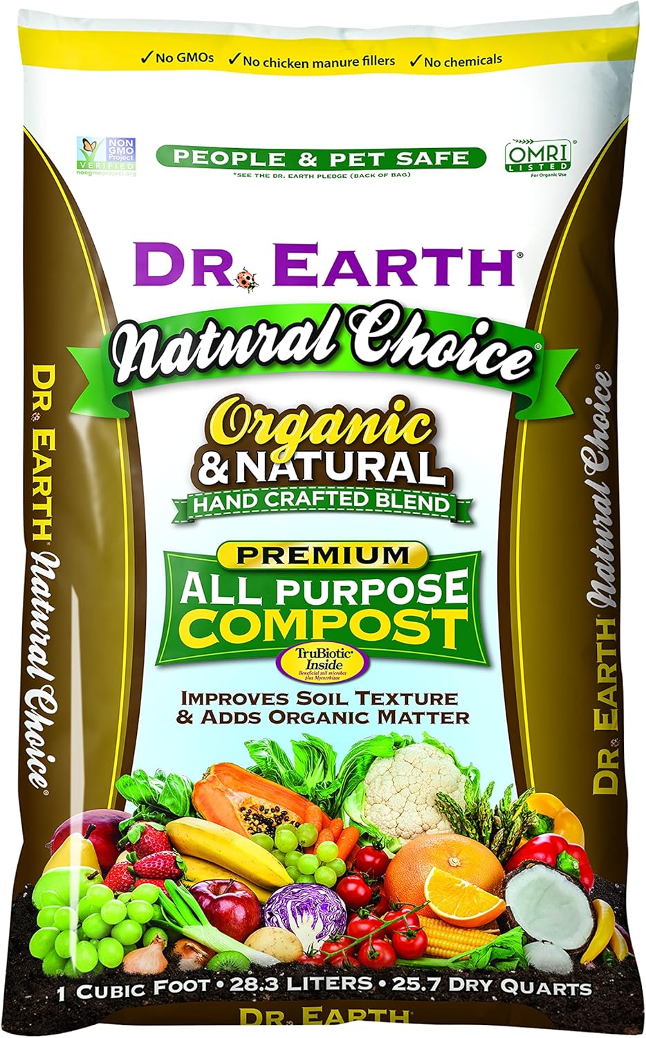 Amazon.com : Dr. Earth Natural Choice All Purpose Compost : Patio, Lawn ...
