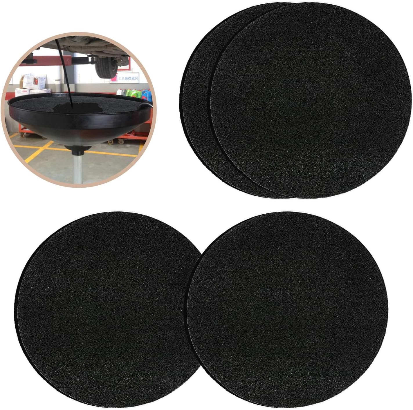 Amazon.com: Kicofyee 15Inch Oil Drain Splash Pad Oil Change Oil Spill ...