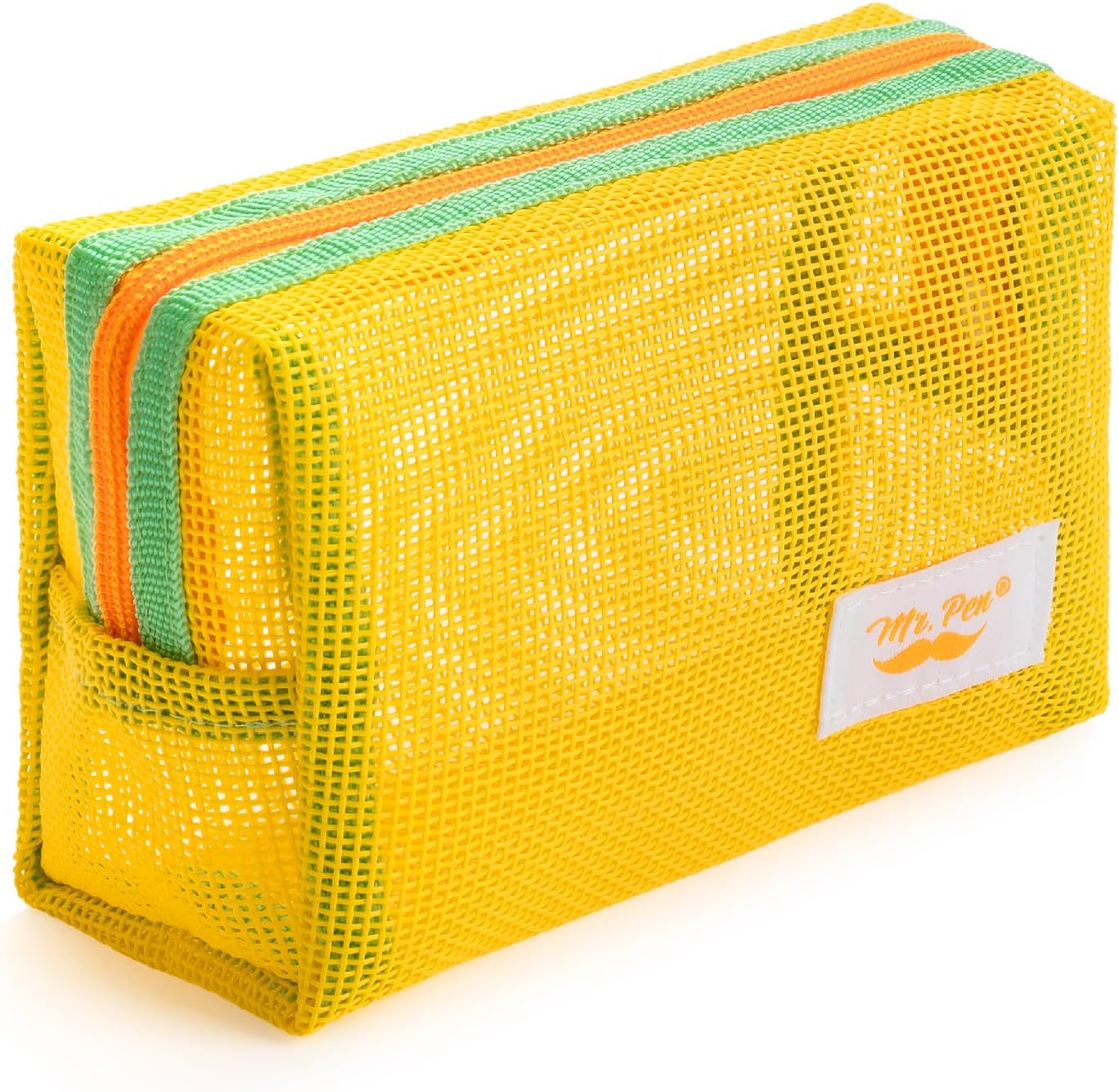Amazon.com: Mr. Pen- Mesh Pencil Case, Yellow, Mesh Zipper Pouch Bags ...
