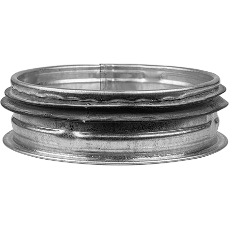 Amazon.com: 6" Inch Metal Tee Cap - Round Vent Cover - Indoor and ...