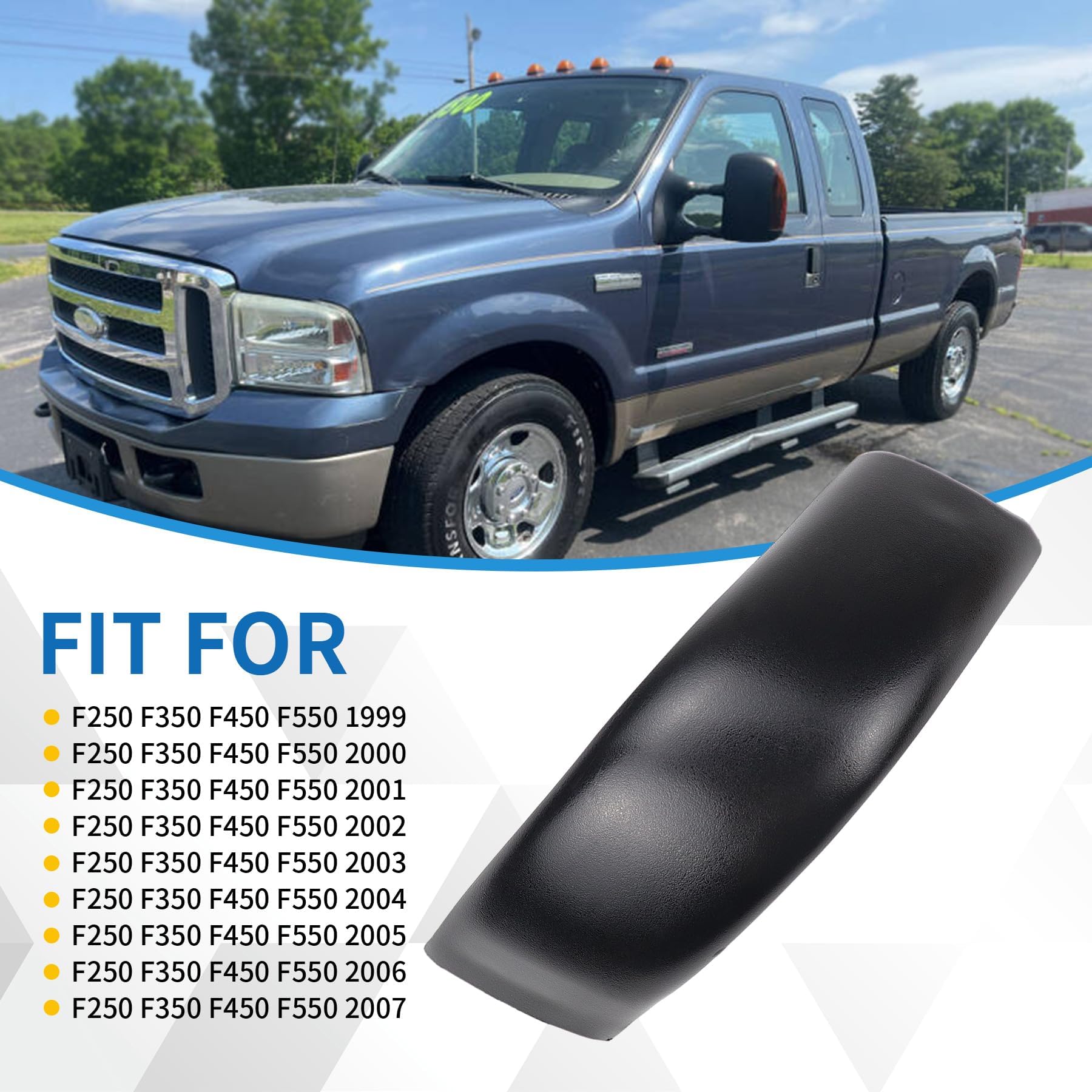 Snapklik.com : Roof Molding Roof Side Trim Molding Fit For Ford F250 ...