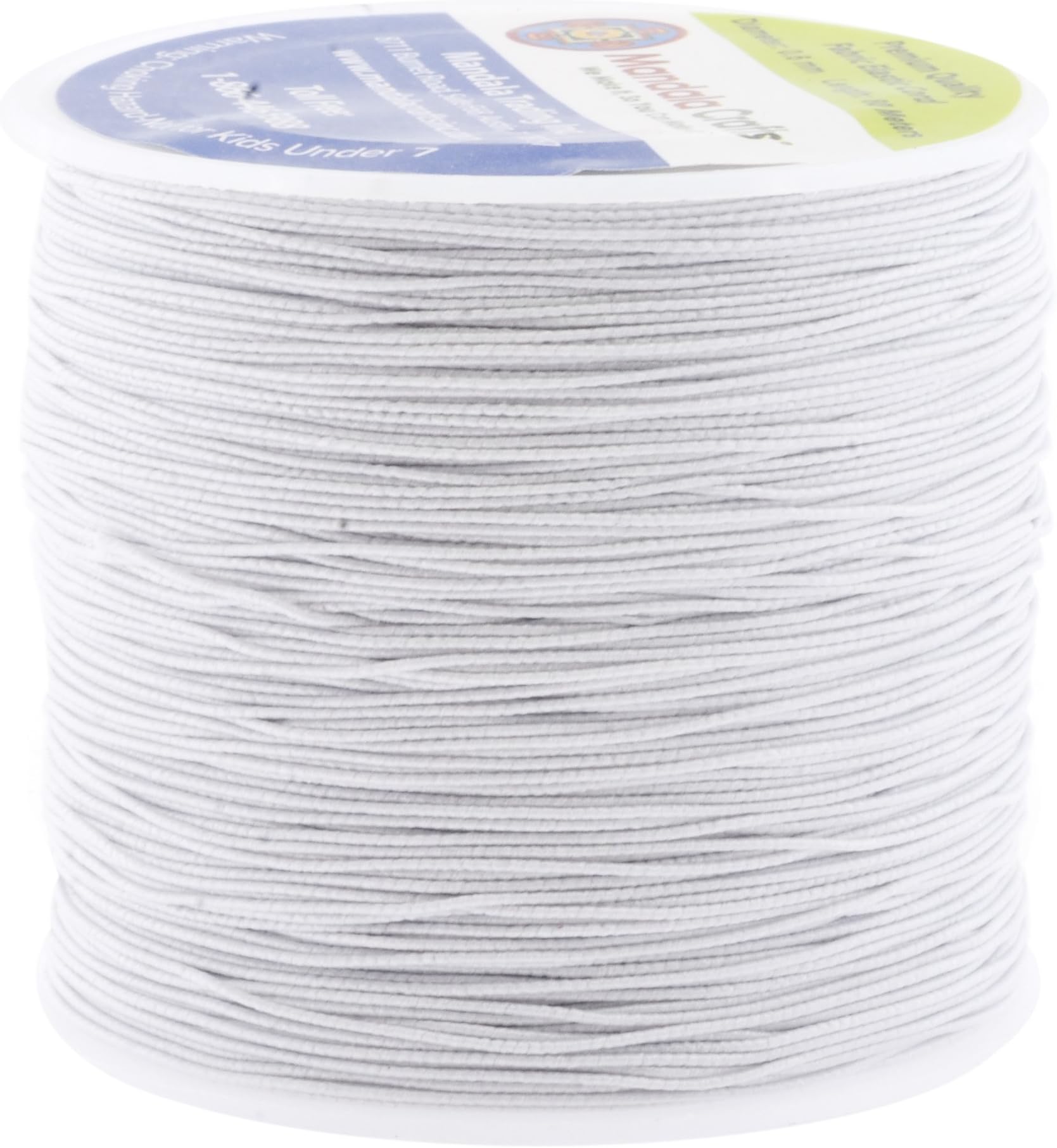 Amazon.com: Ogrmar White Elastic Thread 547 Yard 0.5mm Thickness (1 ...