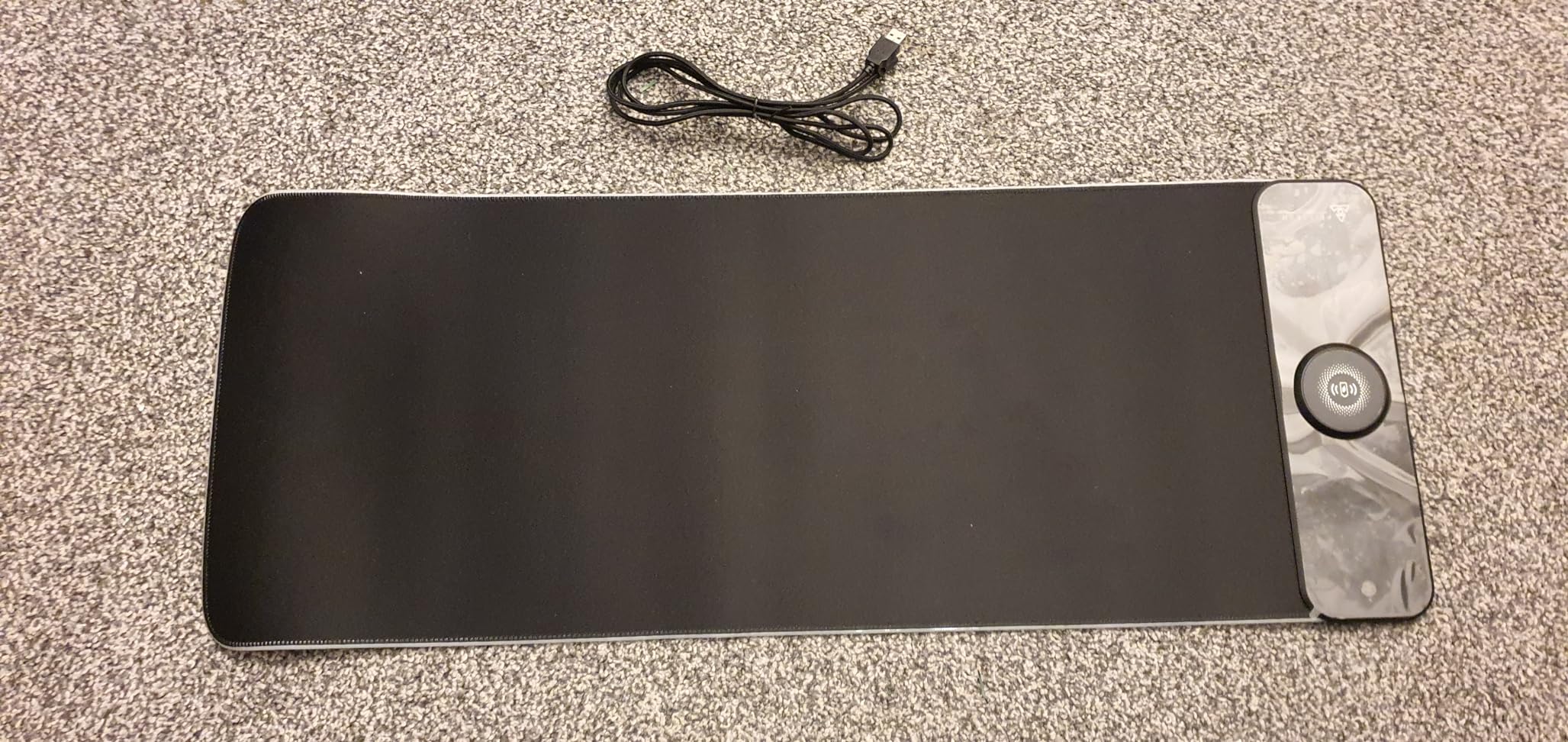 PrisTeam Gaming Wireless Charging Mouse Pad - Non-slip Rubber Gaming ...