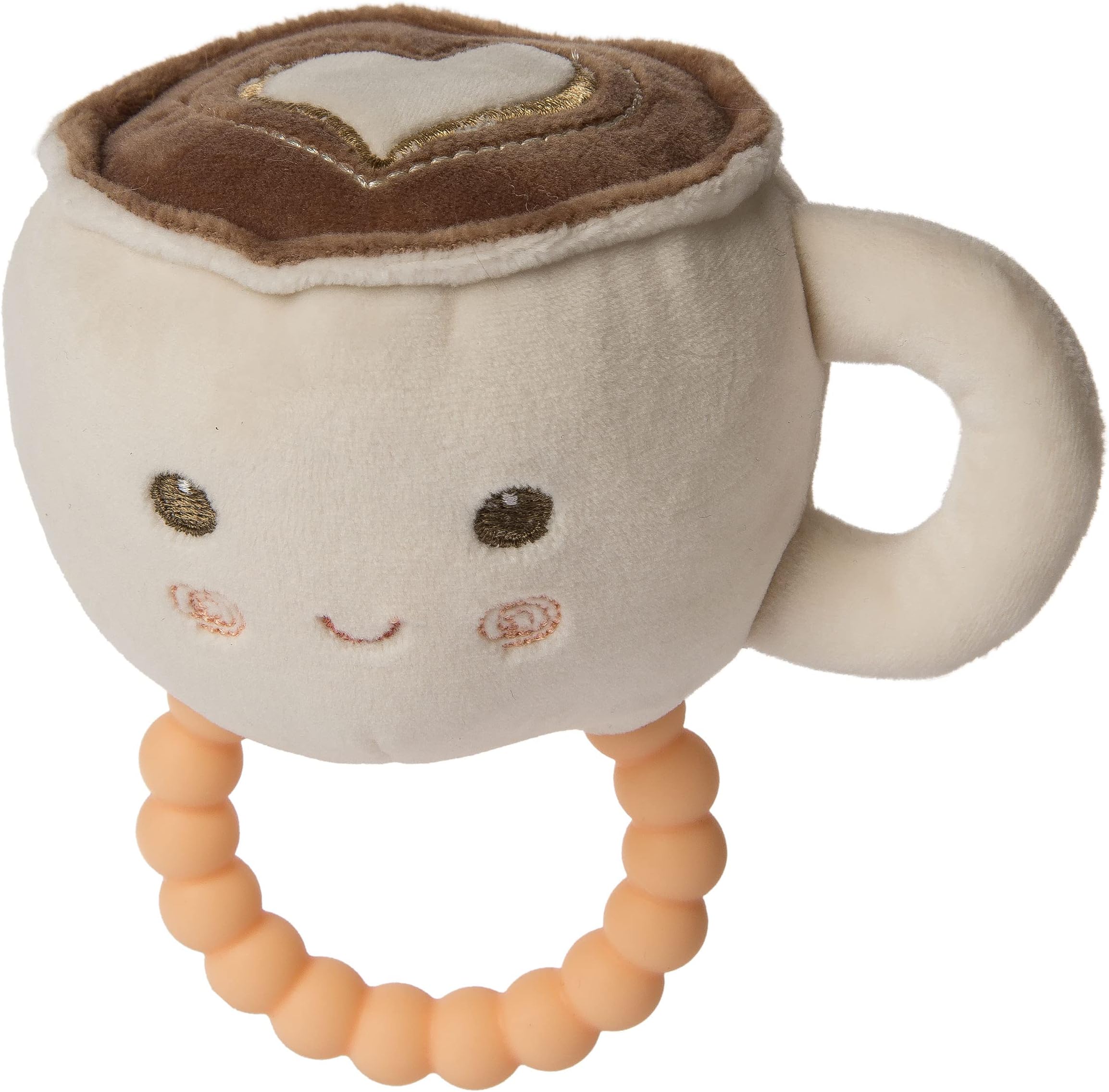 Amazon.com : Mary Meyer Sweet Soothie Soft Baby Rattle with Teether ...