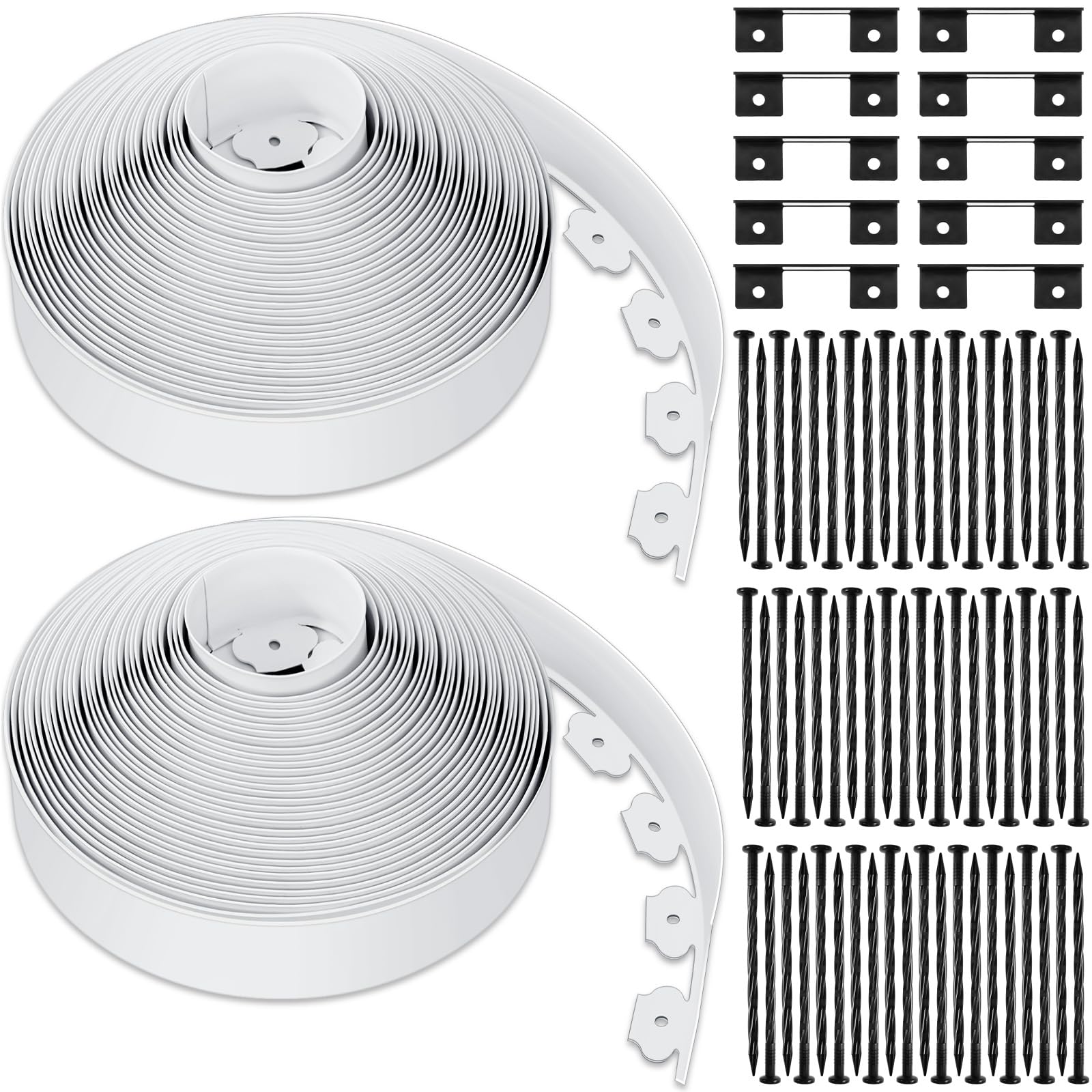 Snapklik.com : Sasylvia 2 X 200 Landscape Edging Kit Edging Border Coil ...