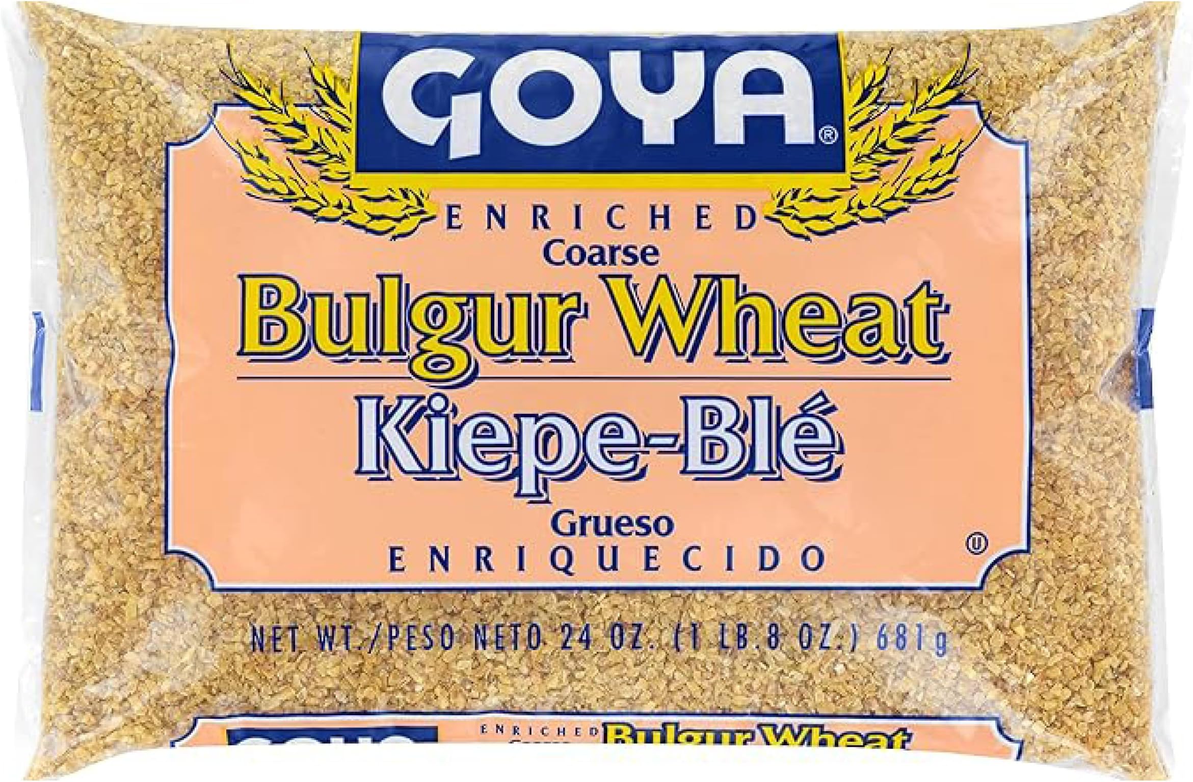 Amazon.com : Coarse Bulgur Wheat by Goya, Nutritious Bulgur Wheat for ...