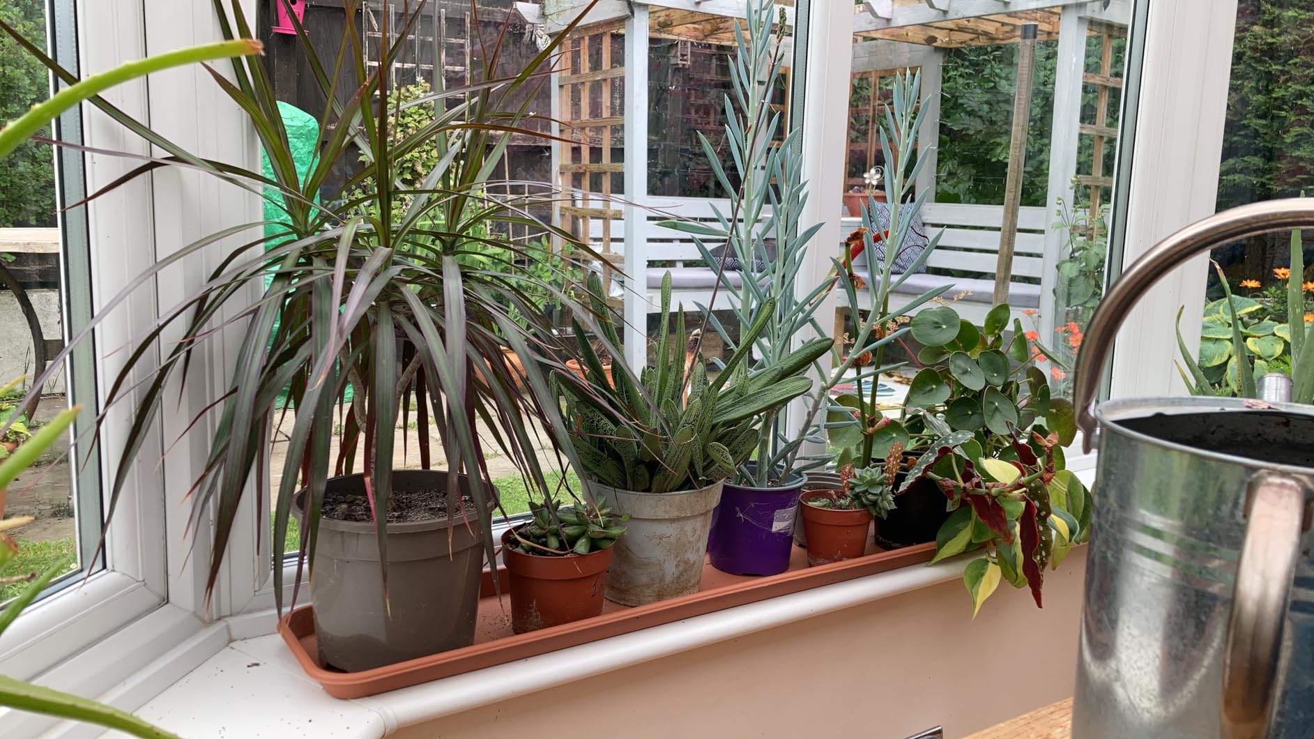 Stewart 2066 Terrace Trough, 80 cm - Green : Amazon.co.uk: Garden