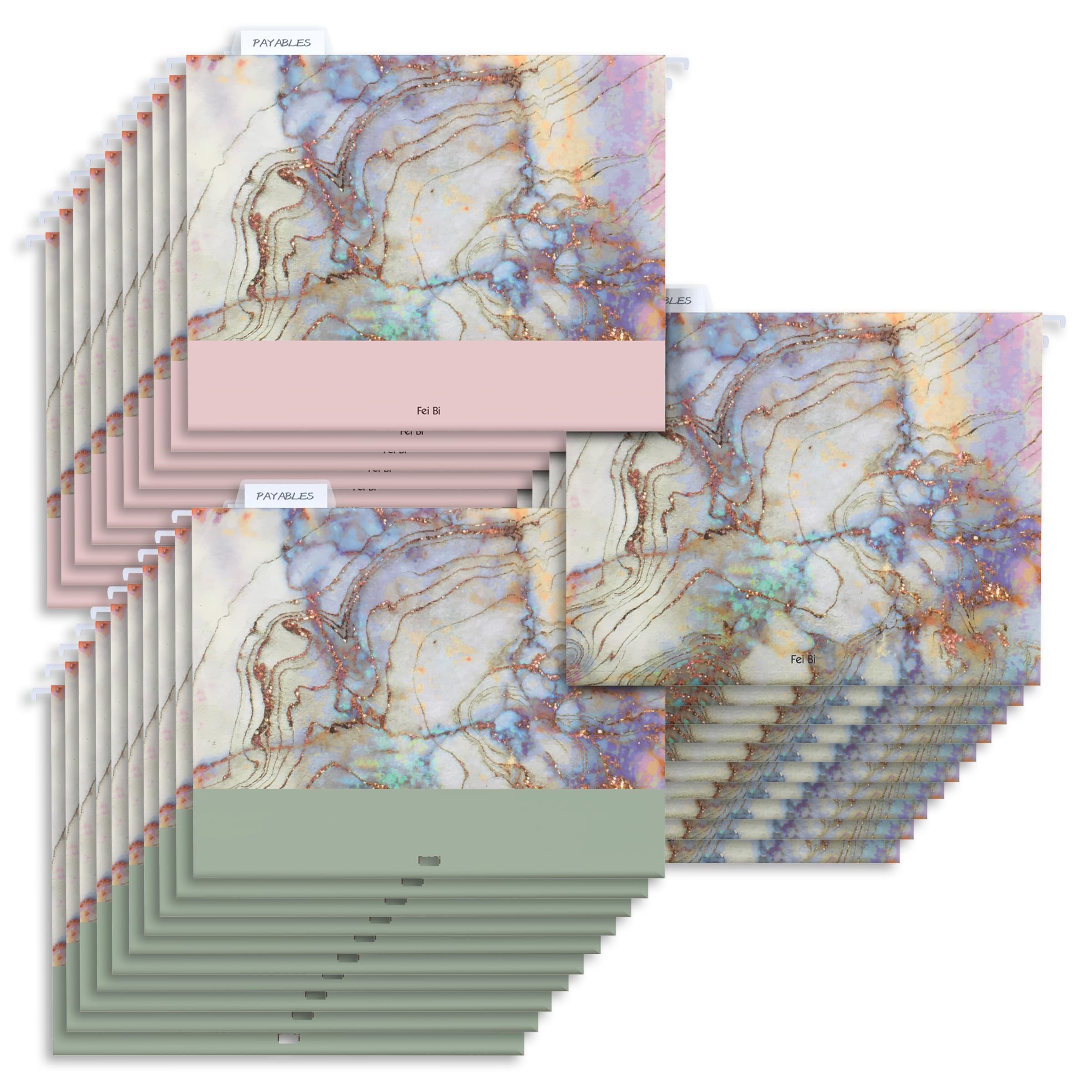 Snapklik.com : CharaVector Hanging File Folders Letter Size Assorted ...