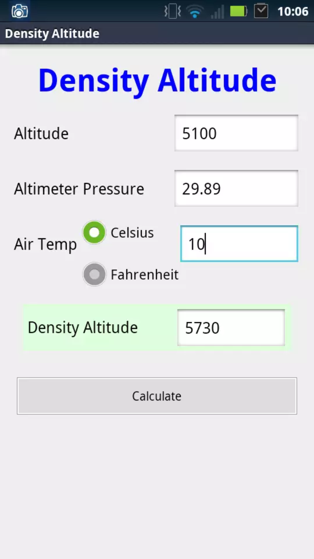 Pilot Calculator - App on Amazon Appstore