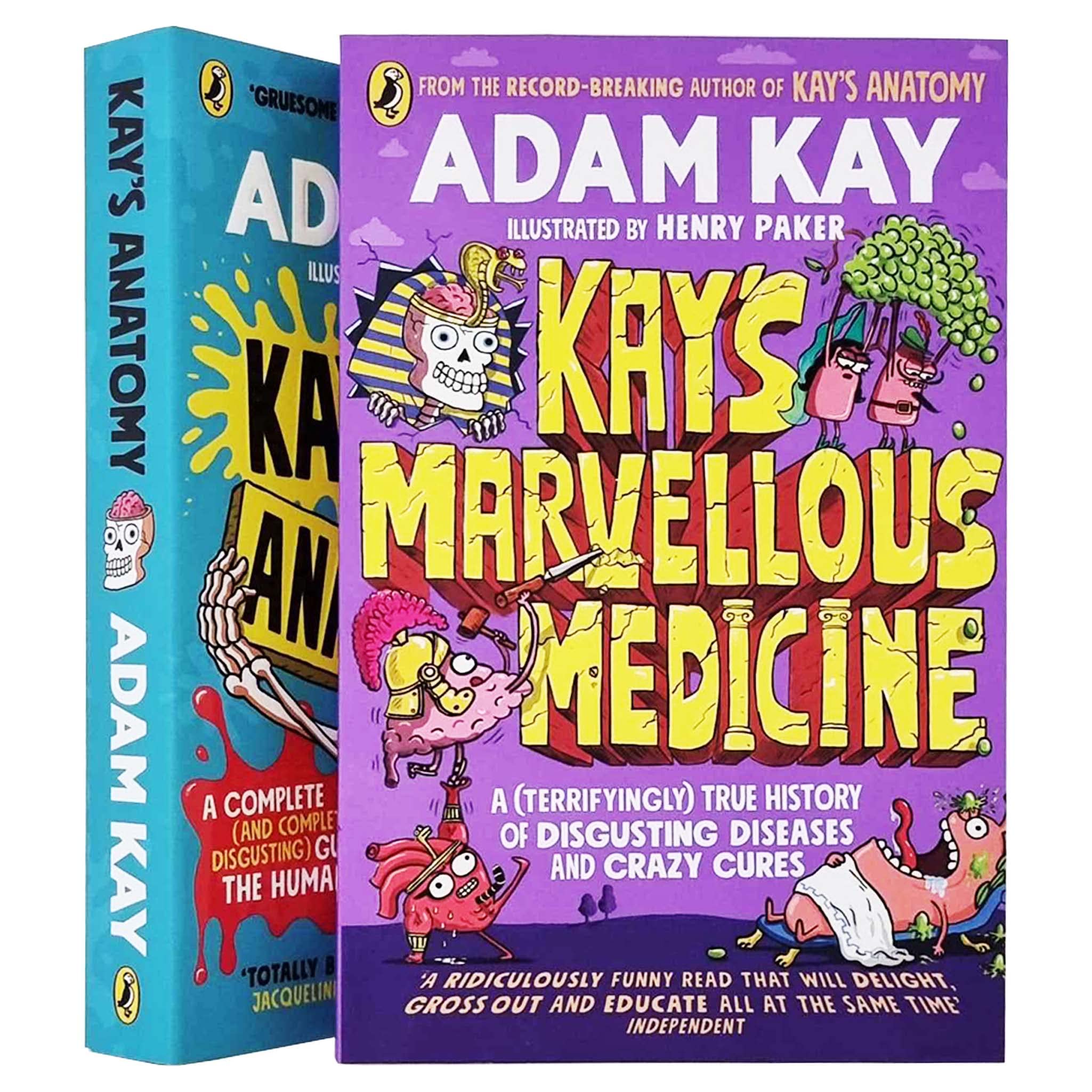 Adam Kay 2 Books Collection Set (Kay's Anatomy, Kay's Marvellous ...