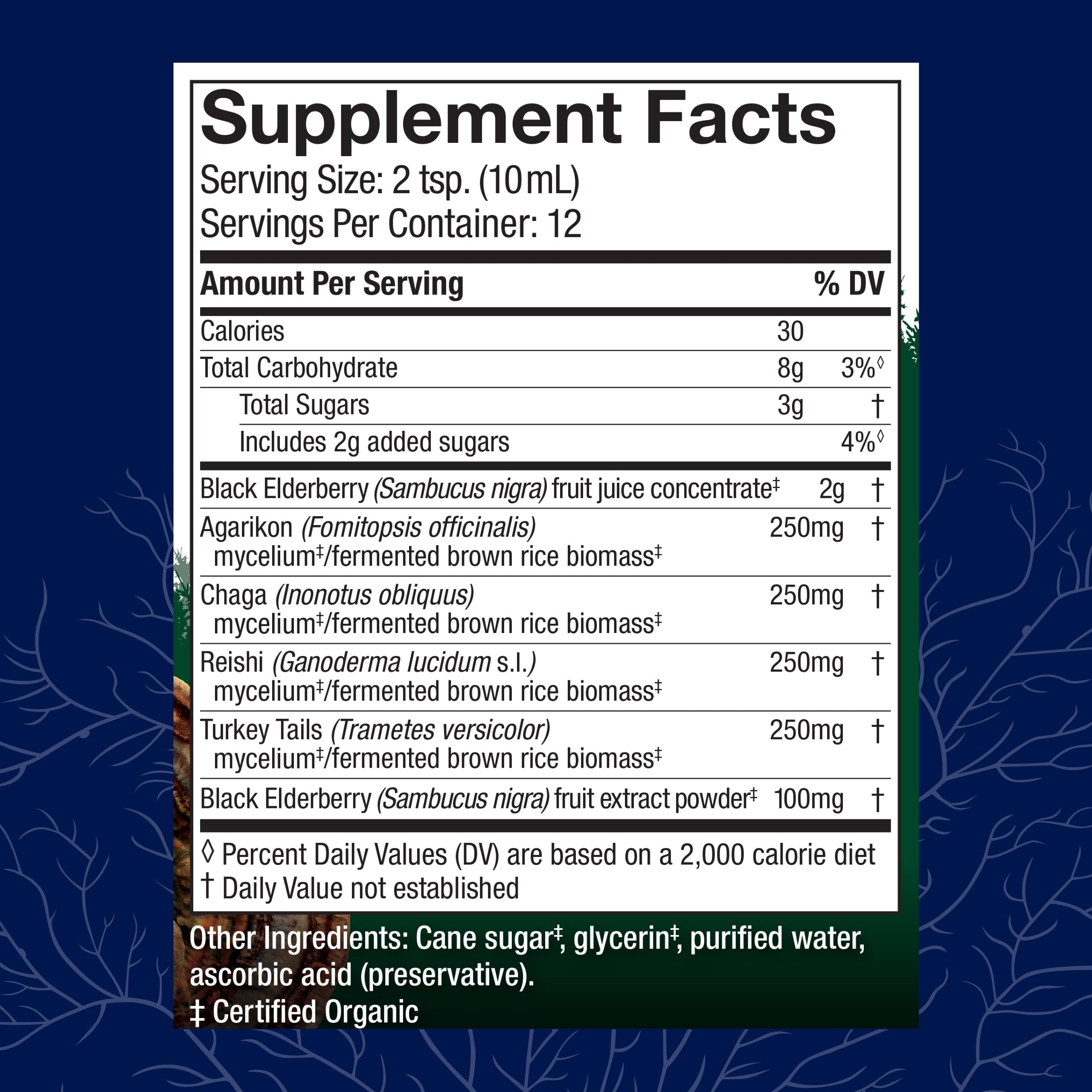 Snapklik.com : Host Defense Elderberry Plus Syrup - Immune, Respiratory ...