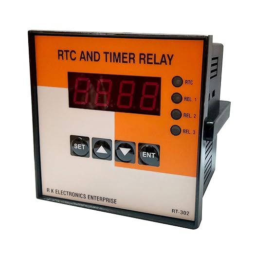 Real Time Clock Relay_RTC And Timer Relay_RT-302 : Amazon.in: Home ...