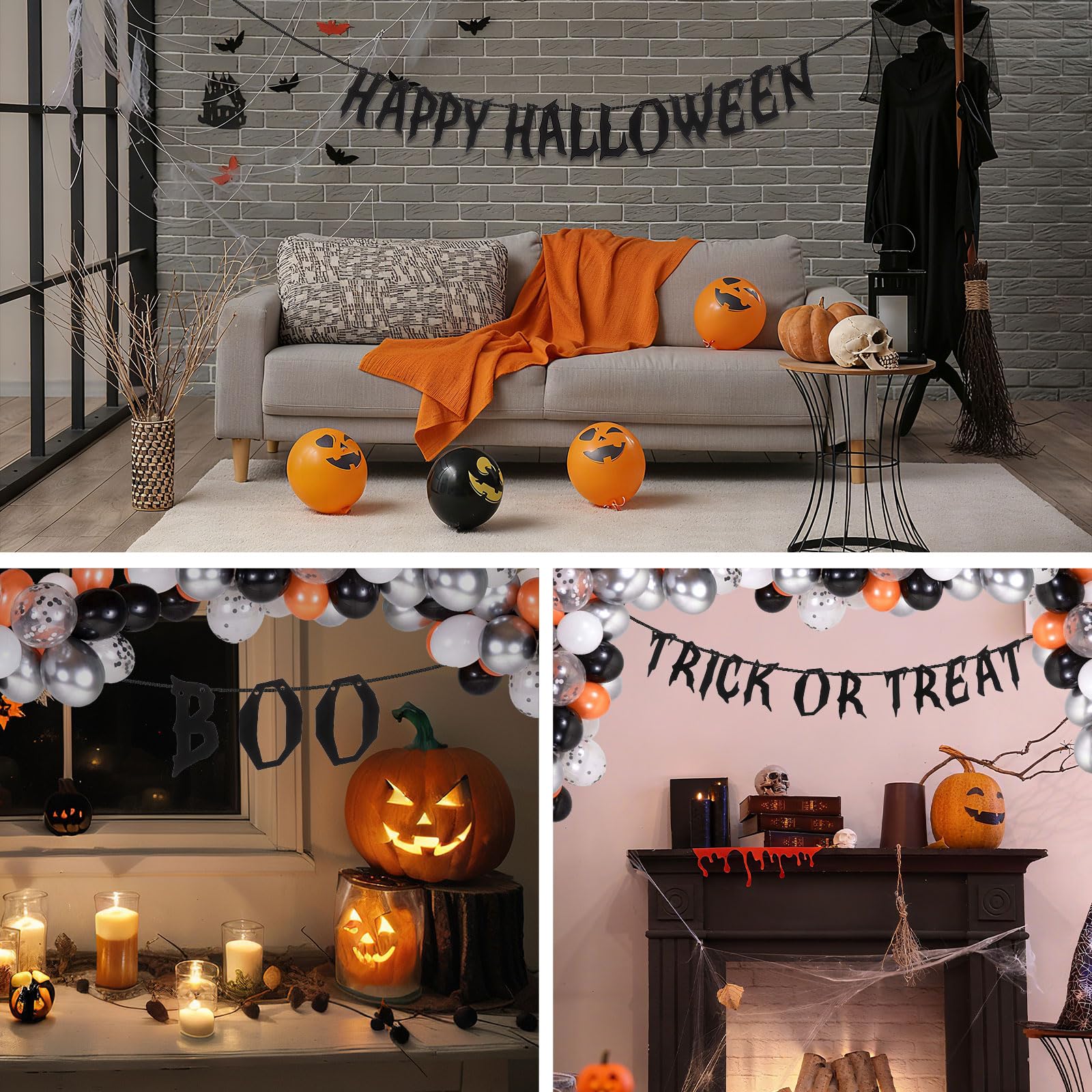 Snapklik.com : Kosiz 116 Pcs DIY Letter Custom Banner Customizable ...